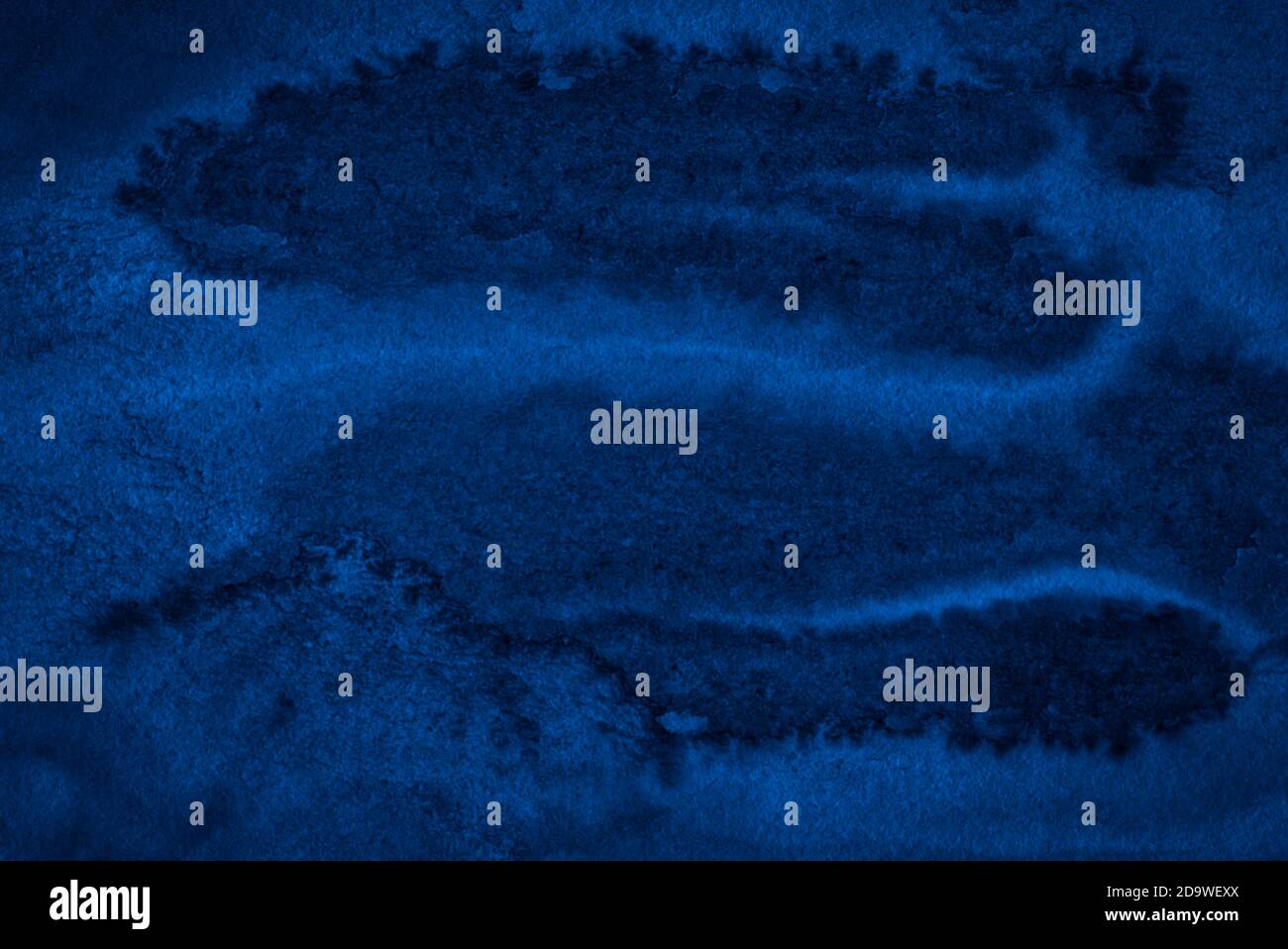 Abstract dark blue watercolor background. Backing for text ...