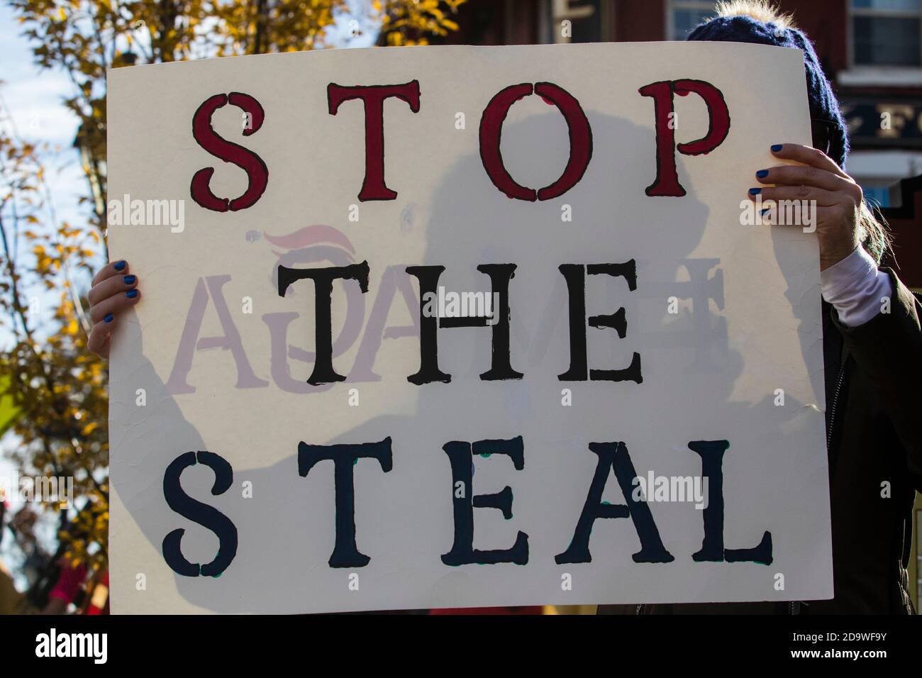 Stop the steal sign hi-res stock photography and images - Alamy