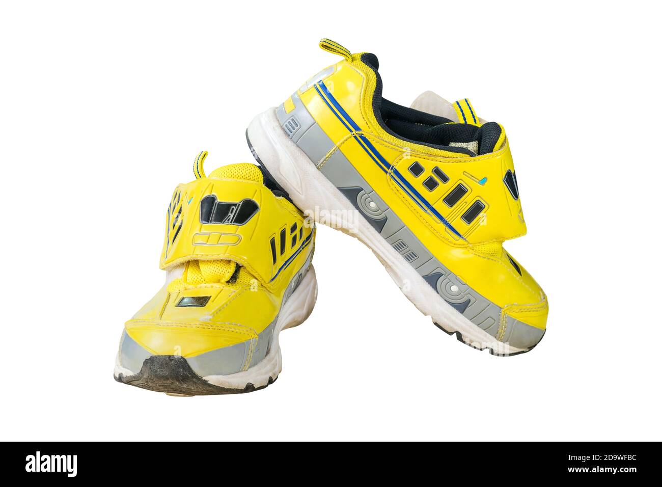 Boys fashion shoes isolated on white background with clipping path ...