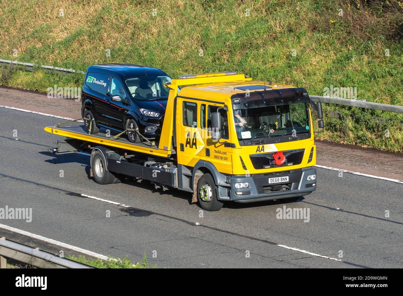 Aa van driving on road hi-res stock photography and images - Alamy