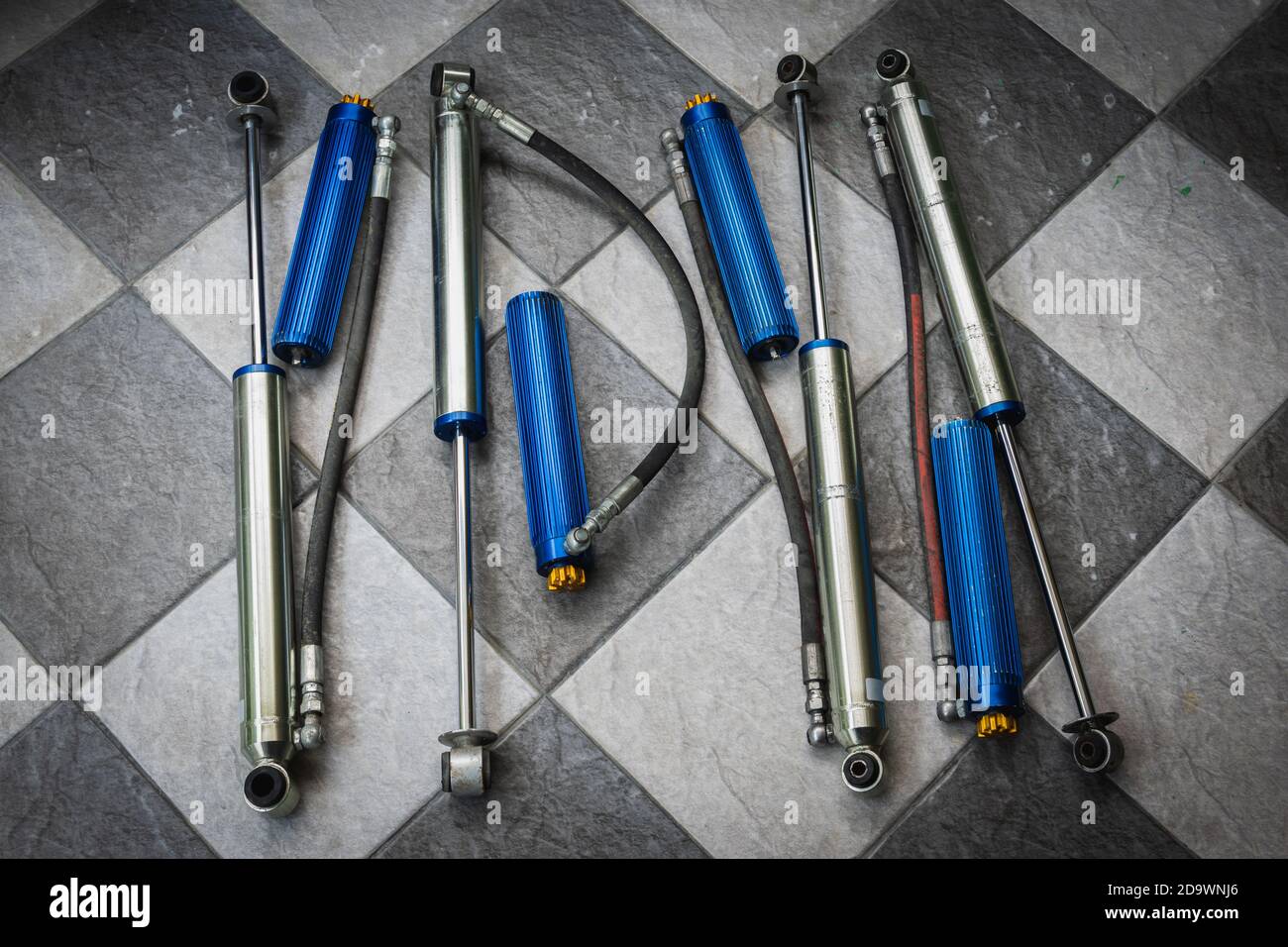 Used shock absorber with sub tank can adjustable softness for the car ...