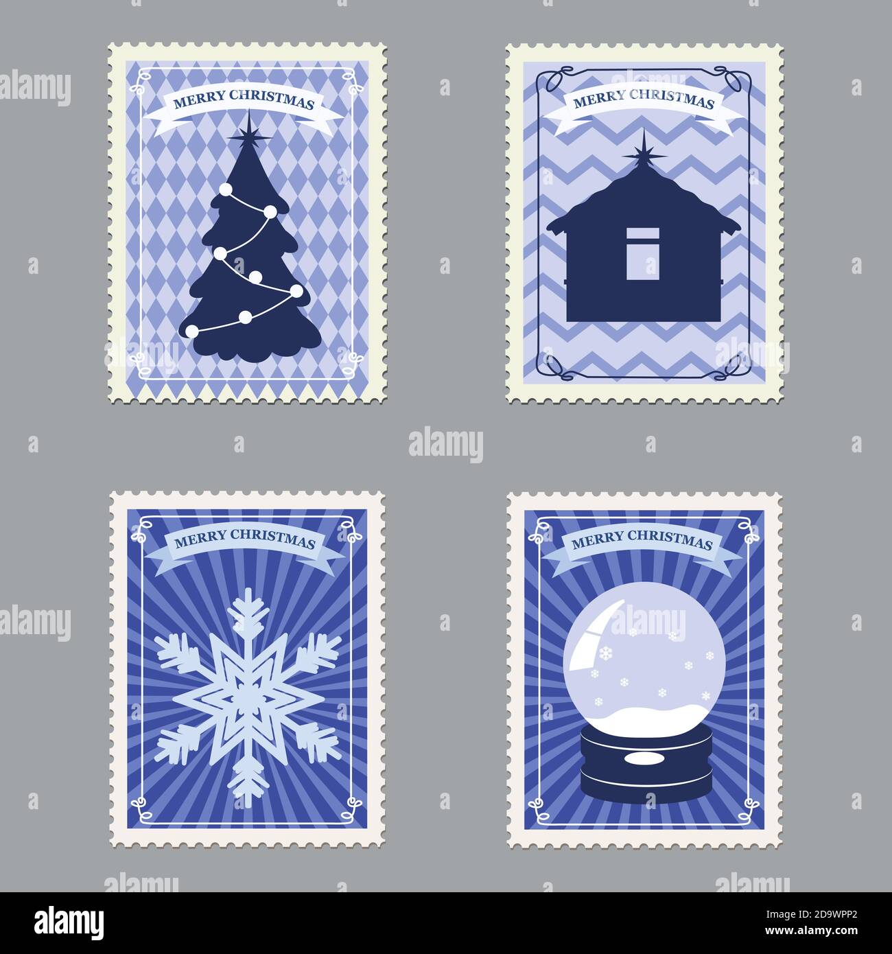 Tree stamps Stock Vector Images - Alamy