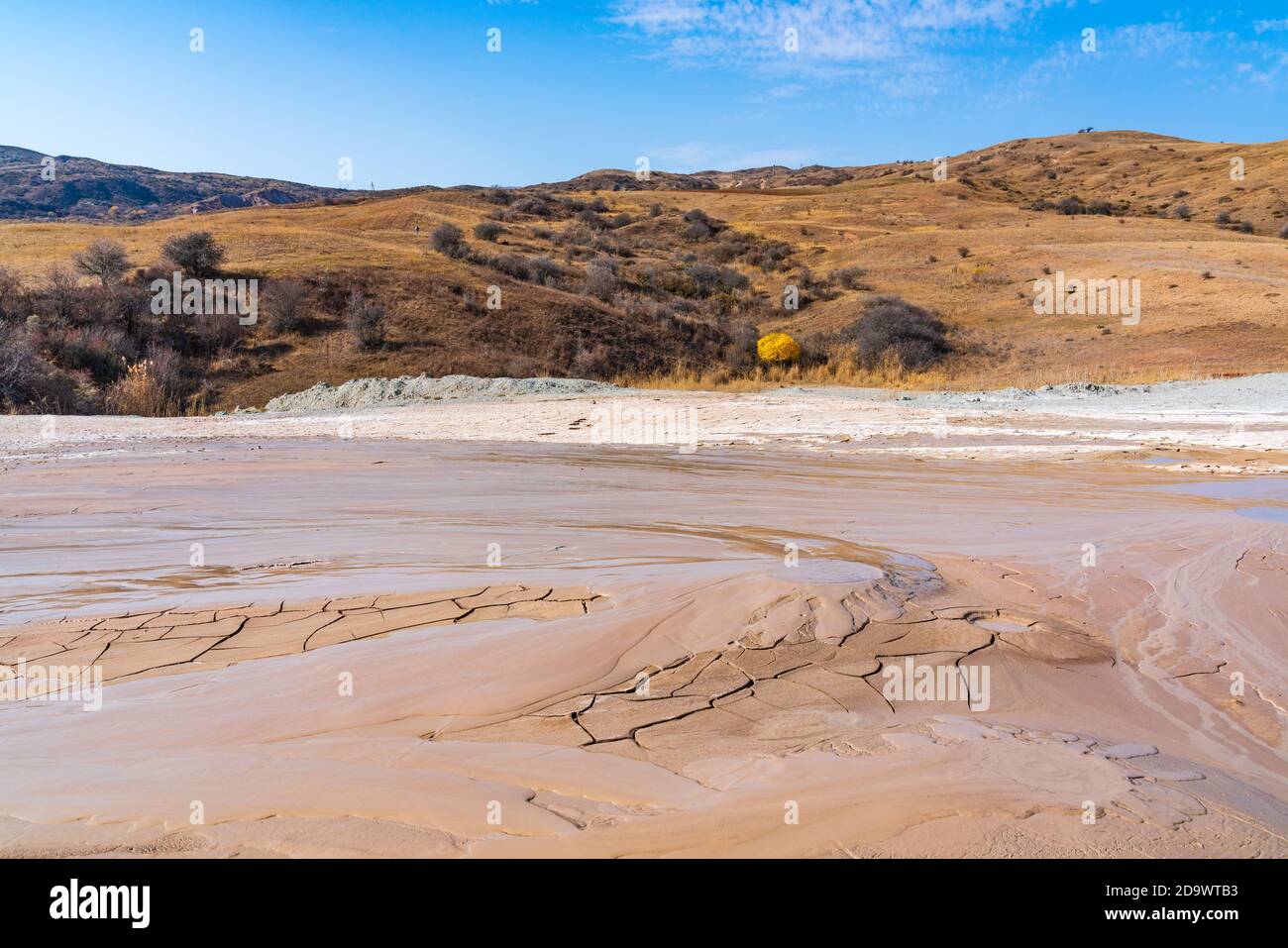 Mud volcano erupting mud hi-res stock photography and images - Alamy