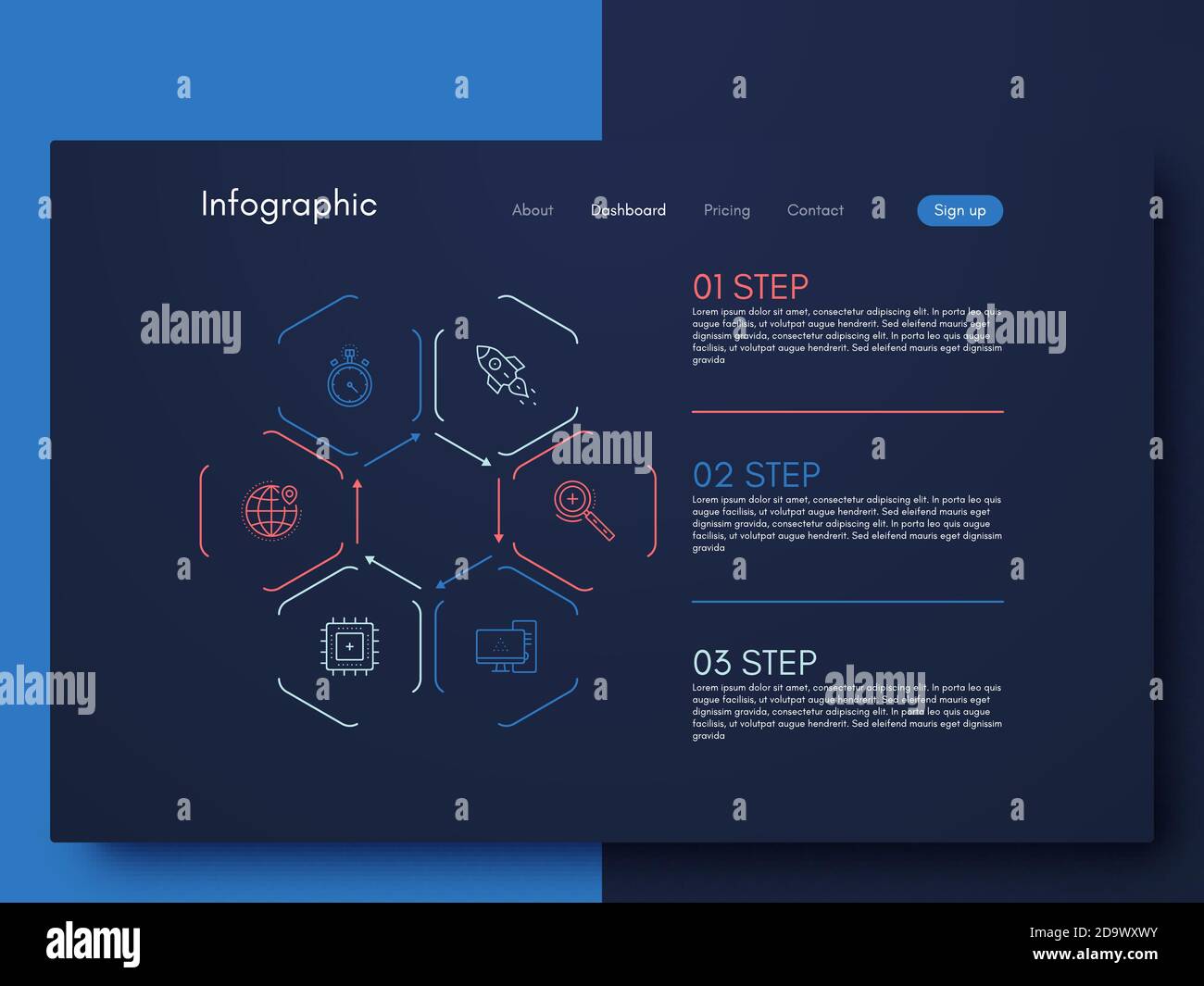 Modern infographic vector elements for business brochures. Use in ...