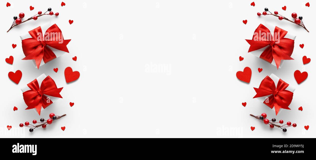 Creative flat lay border Cut Out Stock Images & Pictures - Alamy