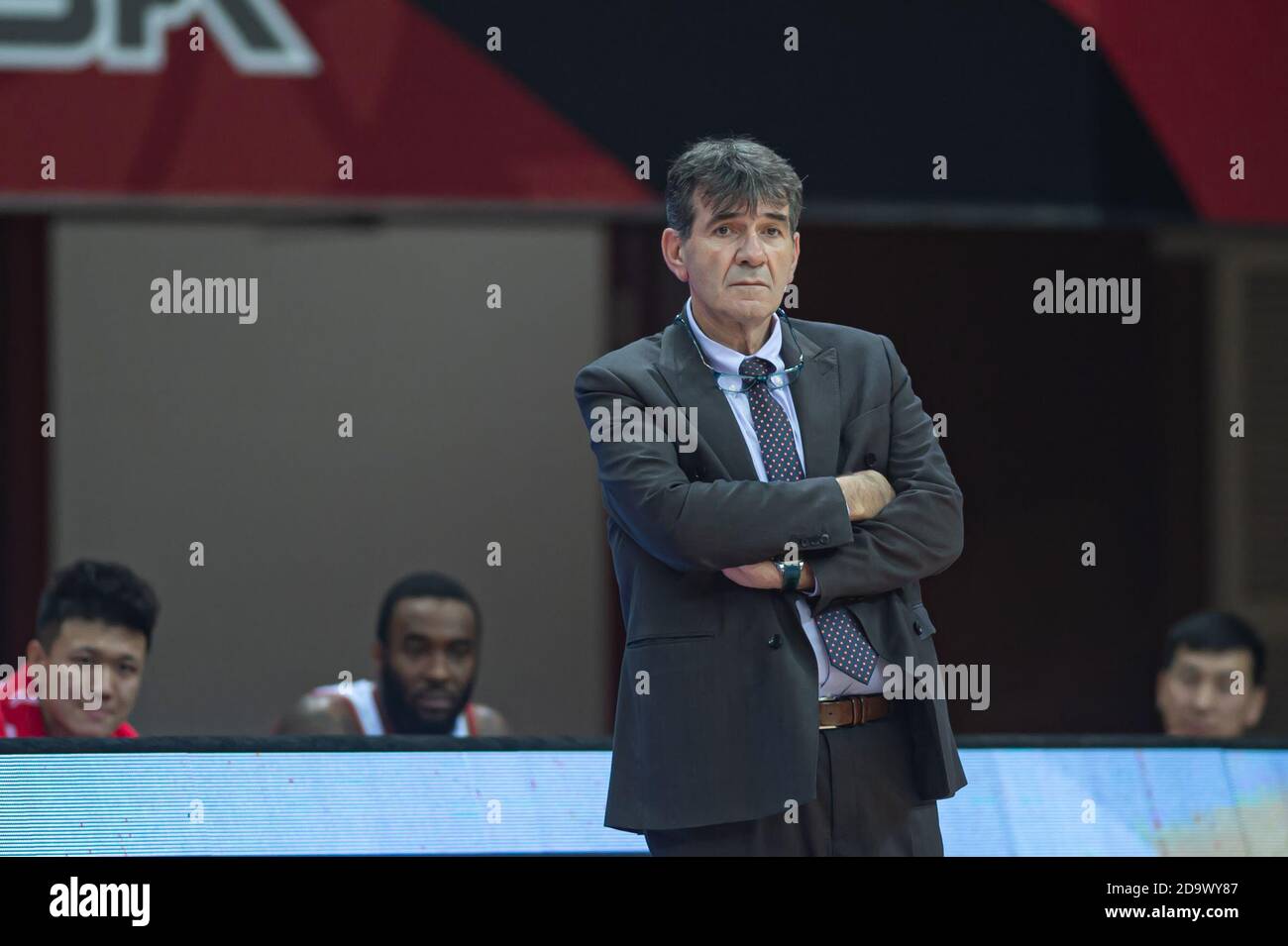 Zhuji, China's Zhejiang Province. 8th Nov, 2020. Memi Becirovic, head ...