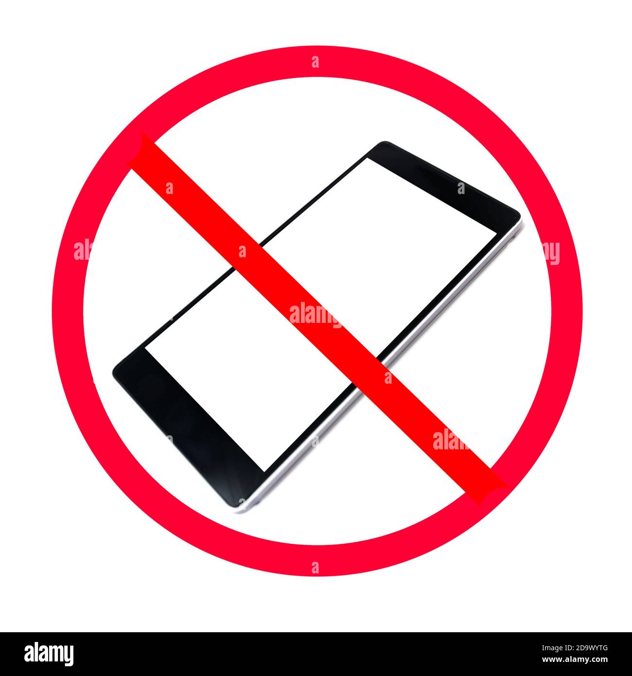 Do not use your mobile phone sign isolated on white background Stock ... Do not use your mobile phone sign isolated on white background Stock ...