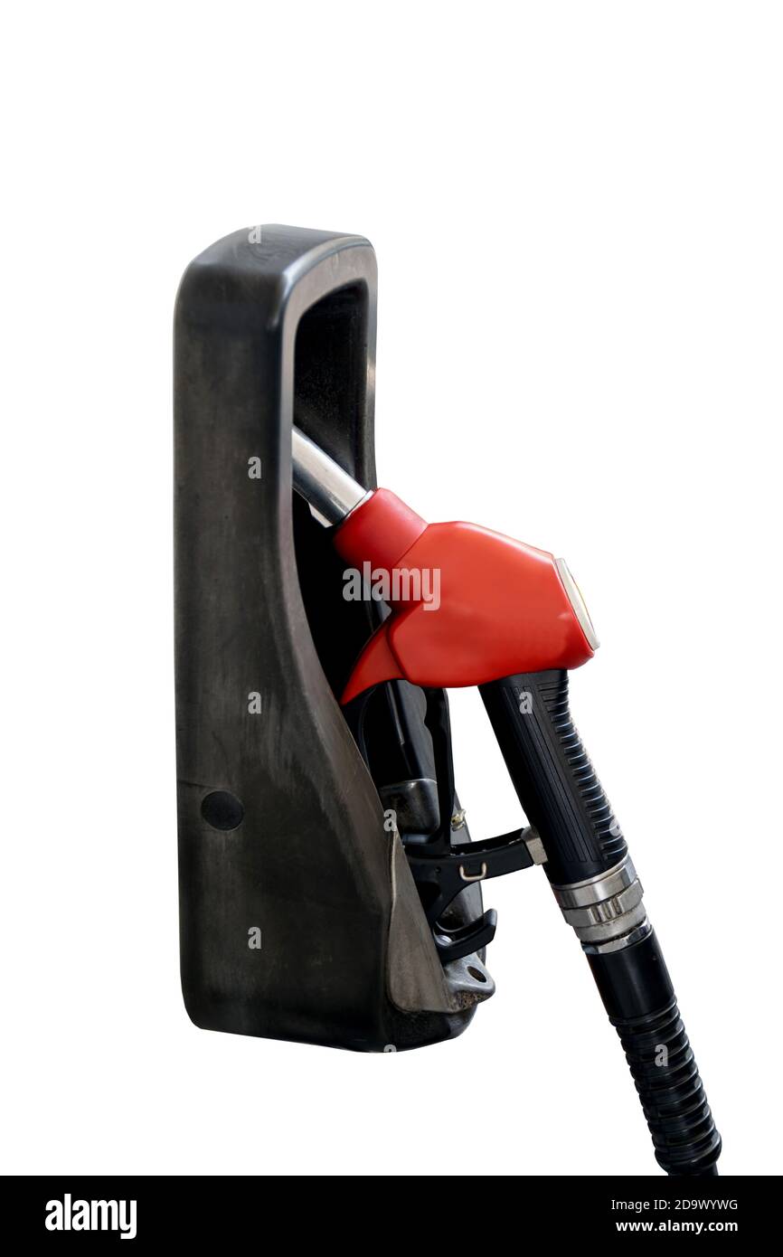 Fuel nozzle refill in Cut Out Stock Images & Pictures - Alamy