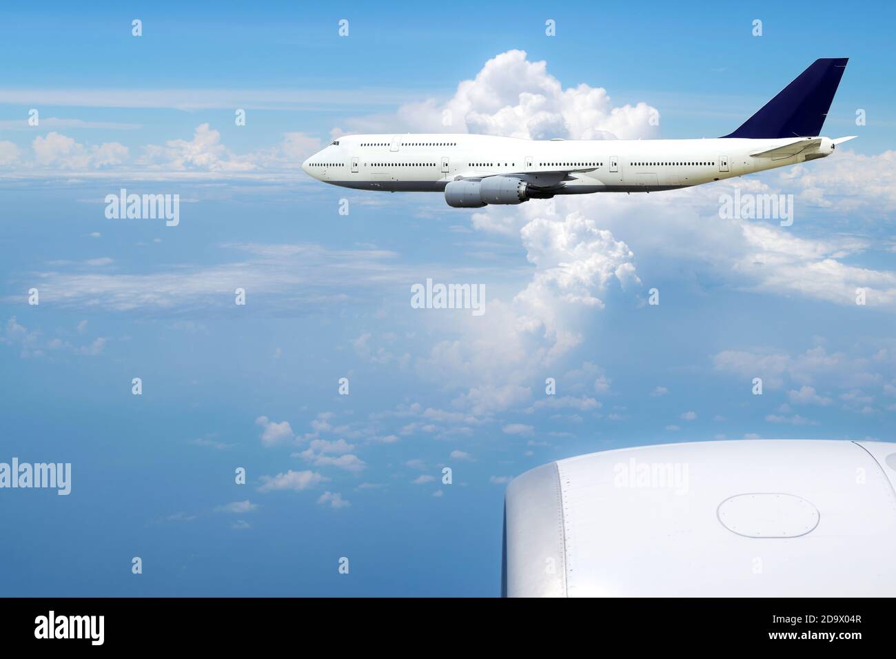 Window side view from airplane hi-res stock photography and images - Alamy