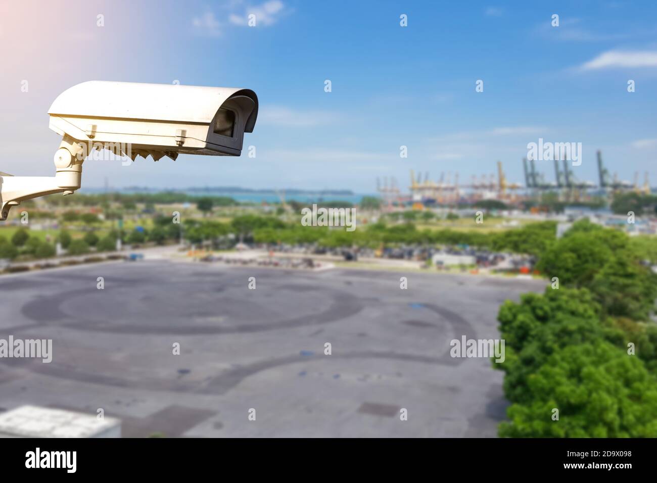 Closeup image cctv security camera hi-res stock photography and images ...