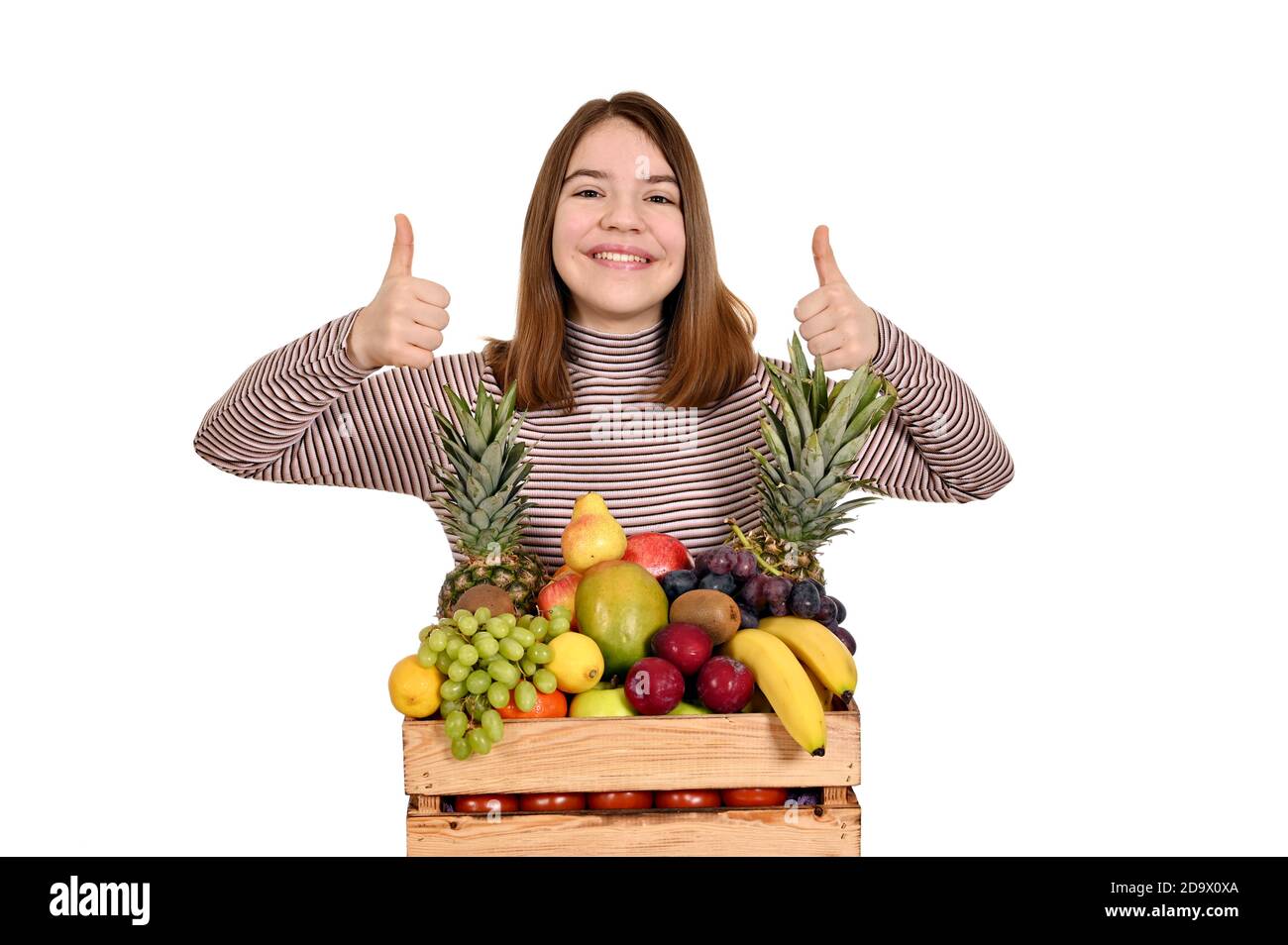 Mango girl hi-res stock photography and images - Alamy