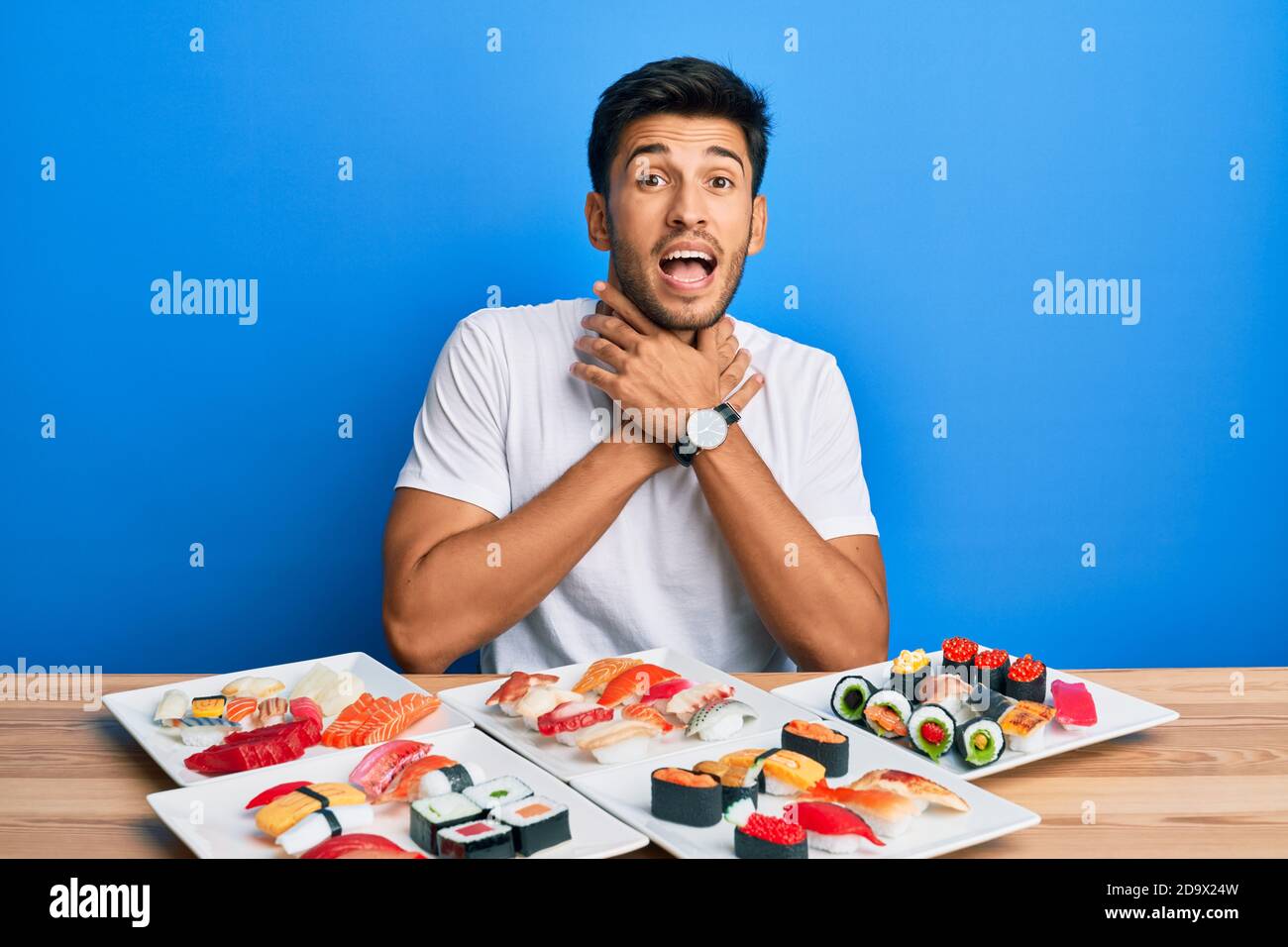 Choking on food hi-res stock photography and images - Alamy