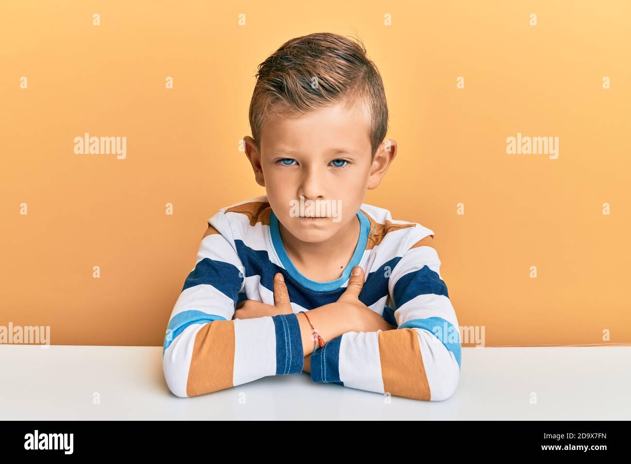 Nervous Kid Face