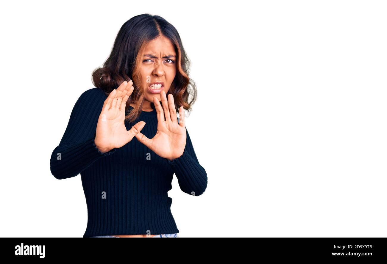 Disgust face Cut Out Stock Images & Pictures - Alamy