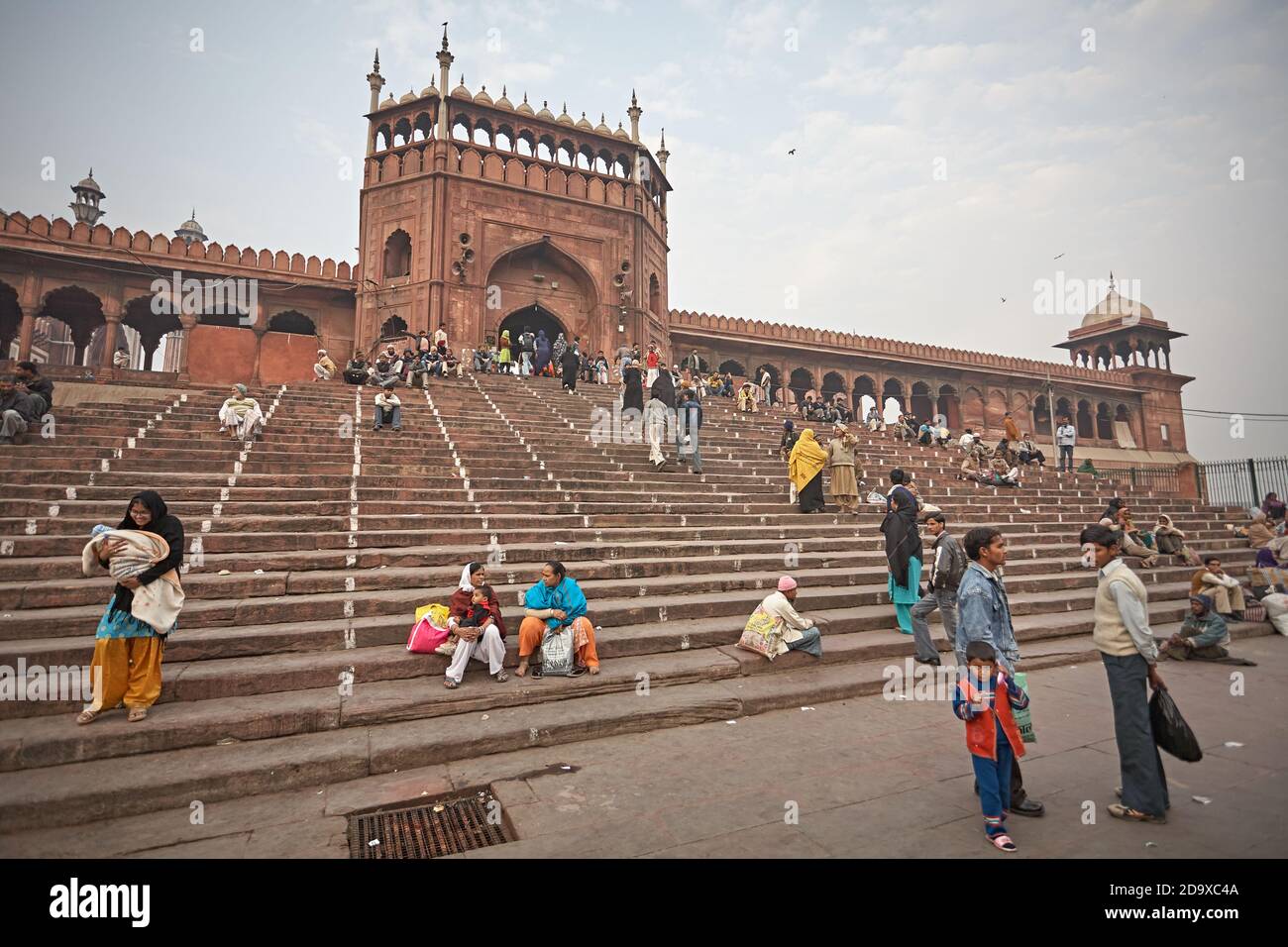 Stairs of jama masjid hi-res stock photography and images - Alamy