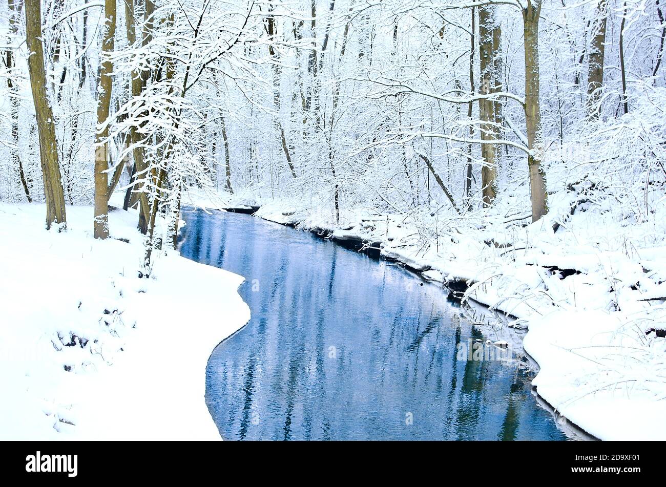 Winter River Scenes
