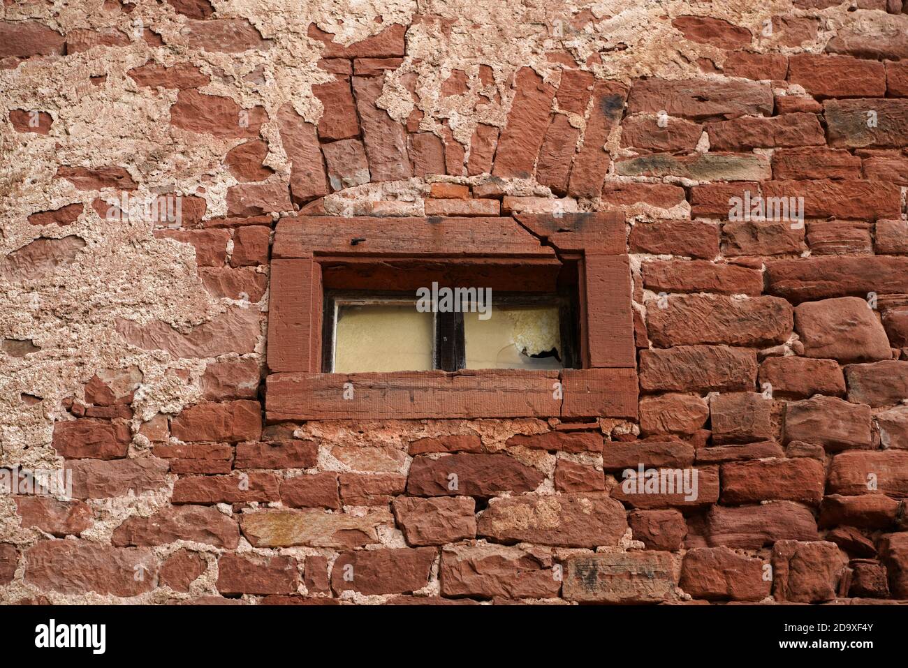 Old window in an old building Stock Photo - Alamy