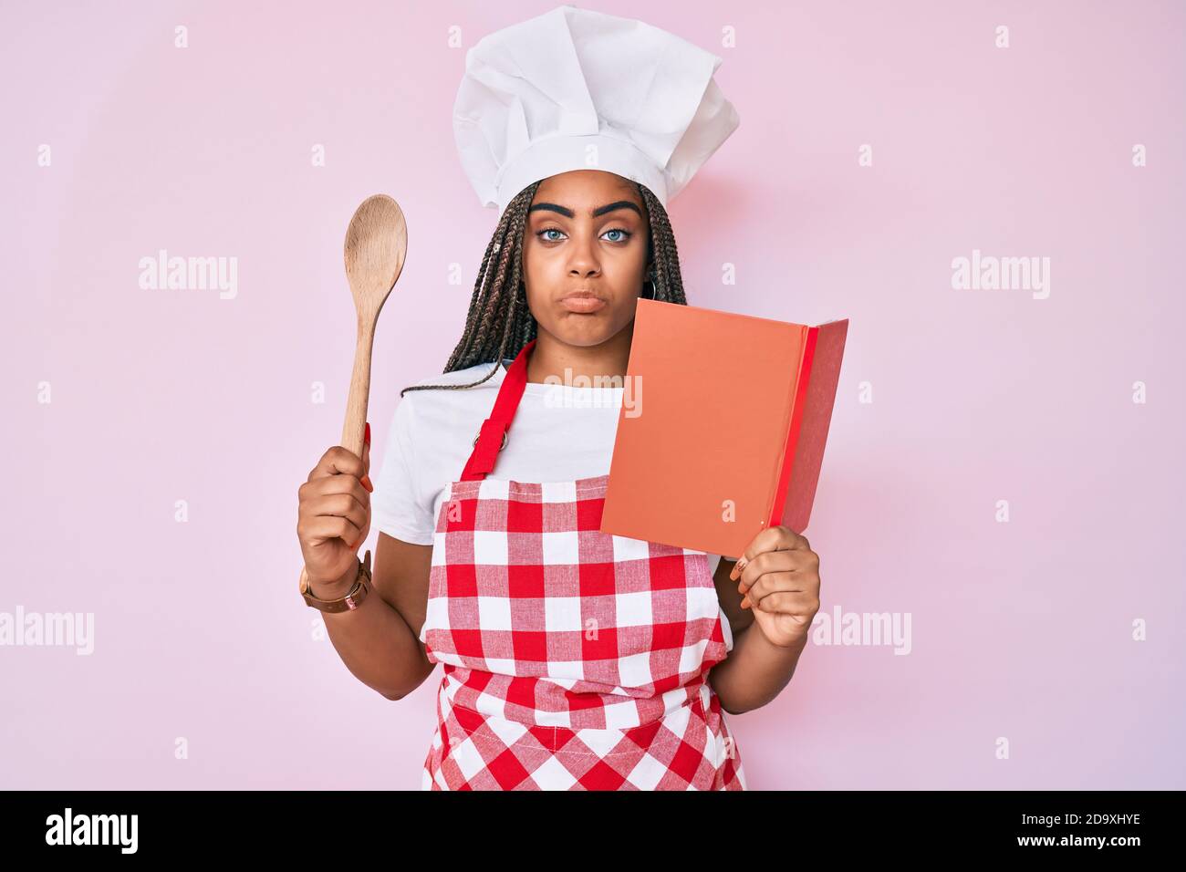 Sad woman crying reading book hi-res stock photography and images - Alamy