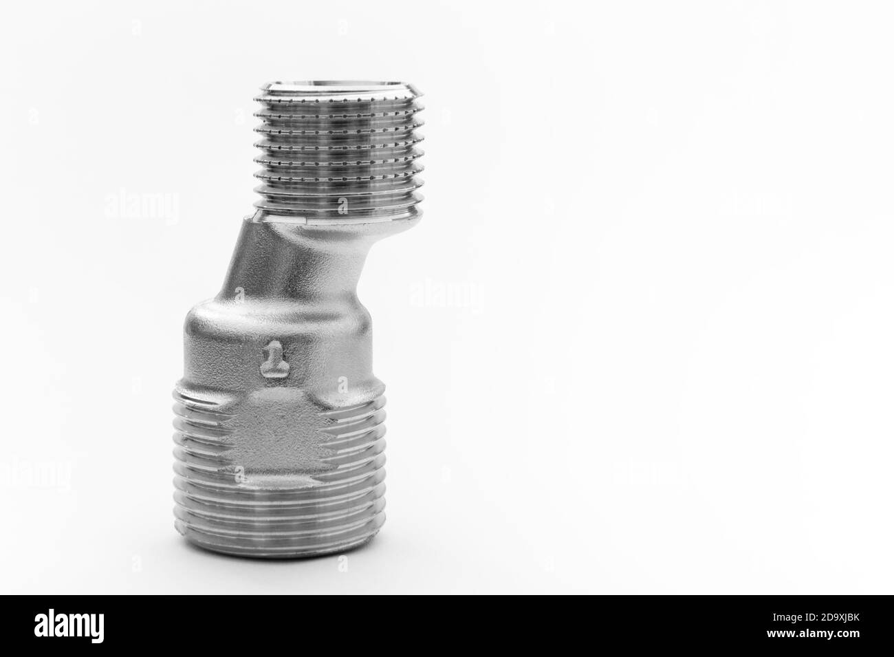 one converter for faucet bathroom, different heads Stock Photo - Alamy