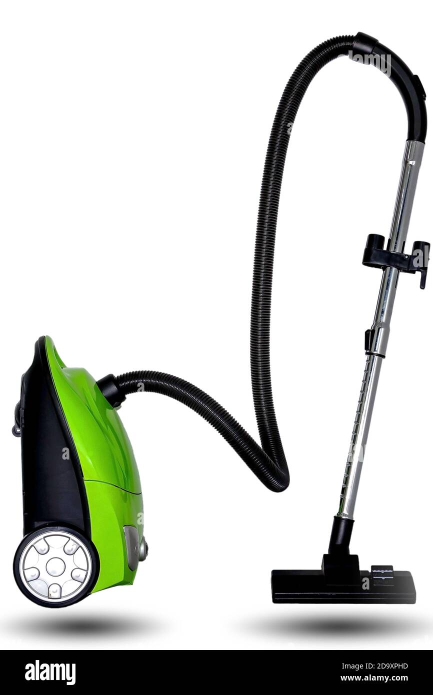 Colorful of vacuum cleaner isolated on white background Stock Photo - Alamy