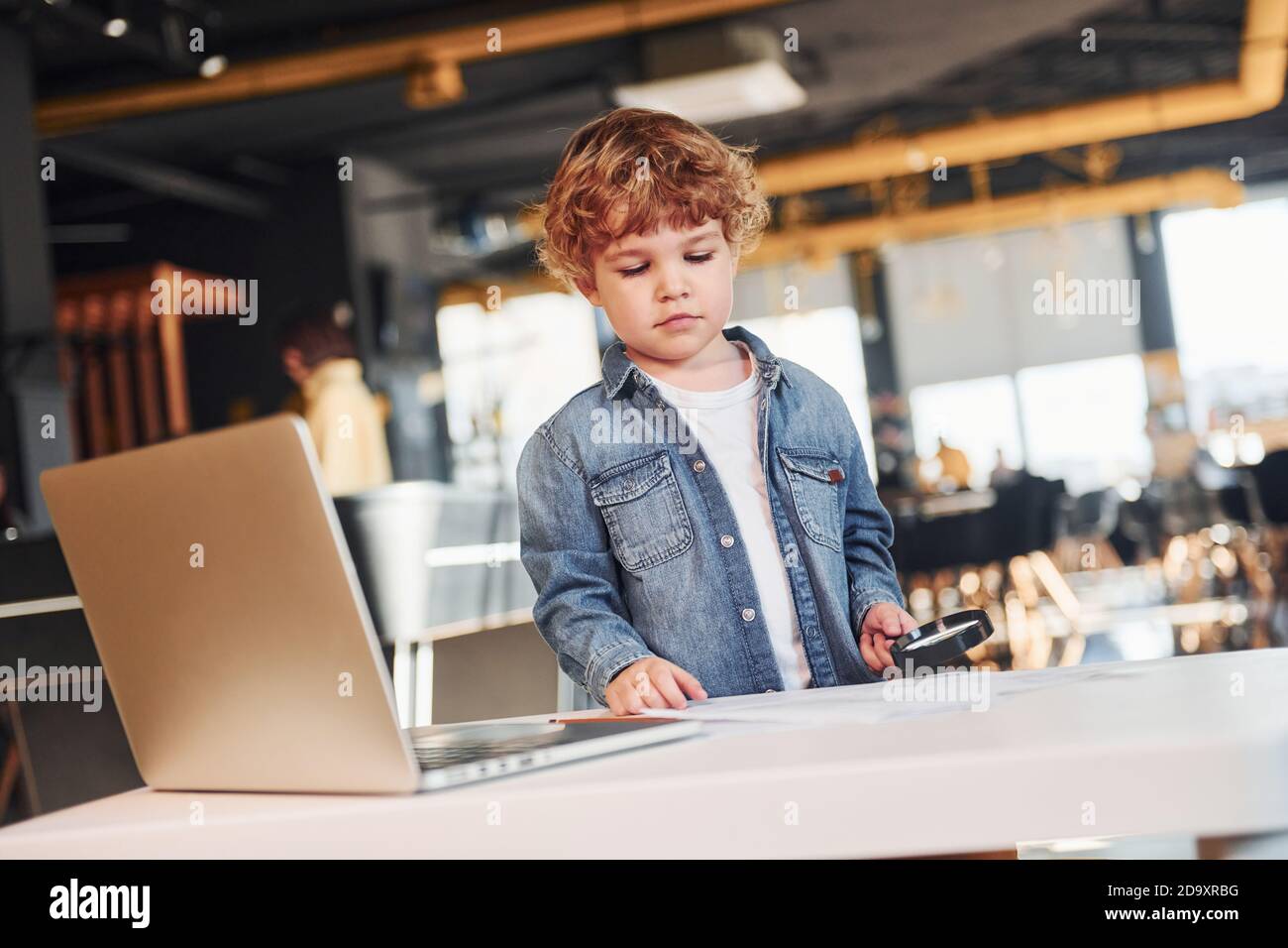 Smart clothes child hi-res stock photography and images - Alamy