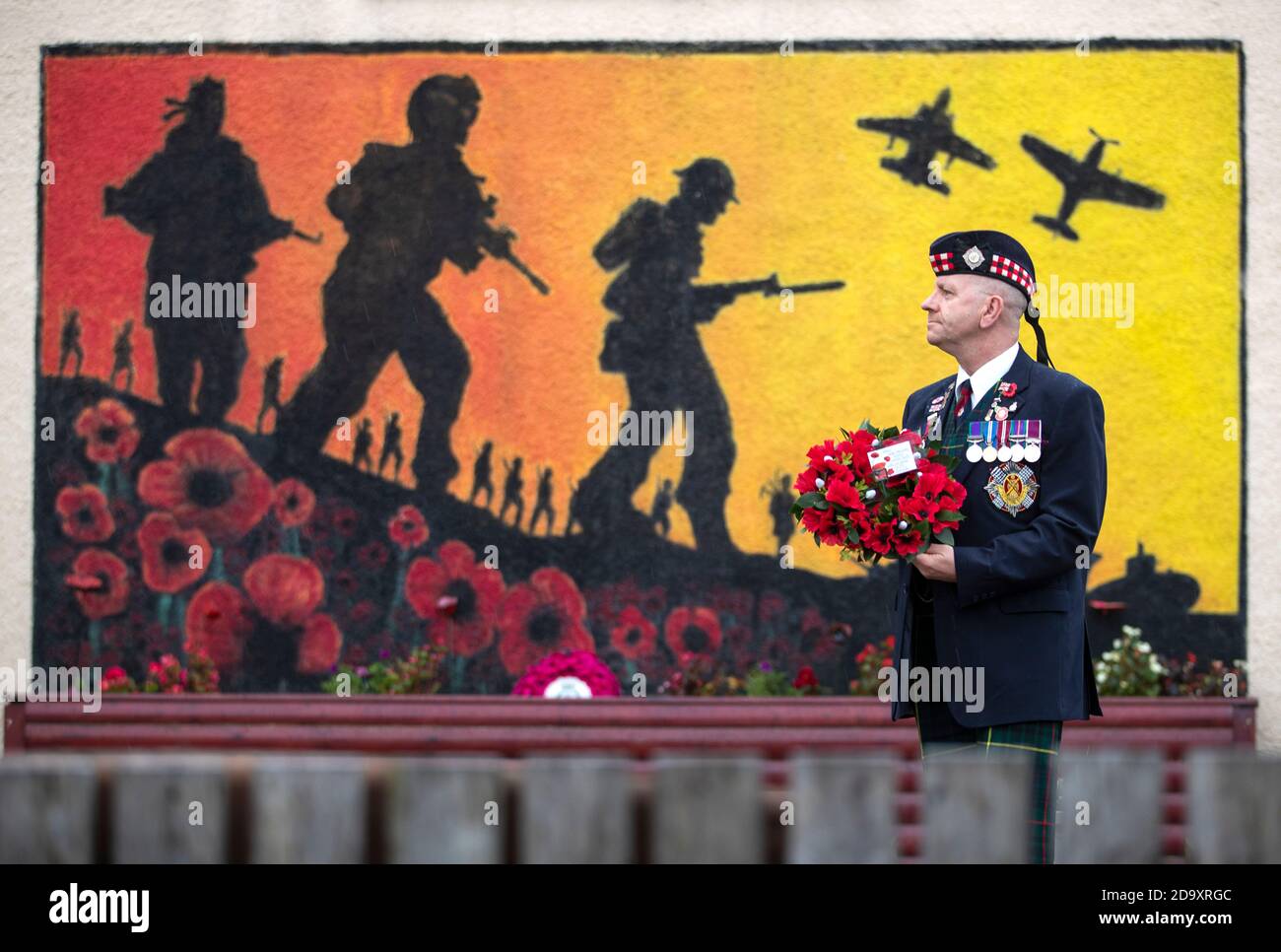 Veteran Charlie MacVicar, who served for 23 years with Royal Scots ...