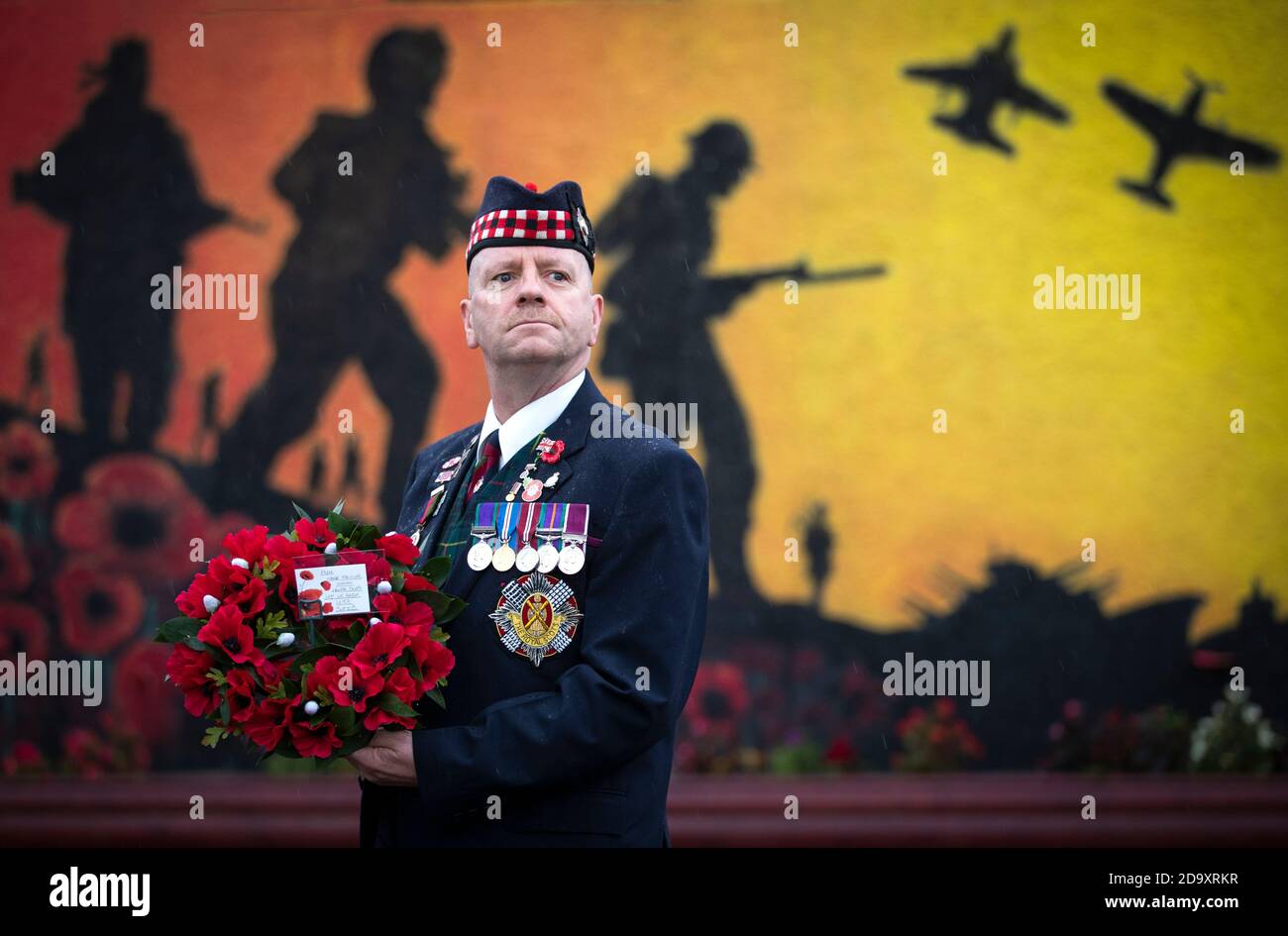 Veteran Charlie MacVicar, who served for 23 years with Royal Scots ...