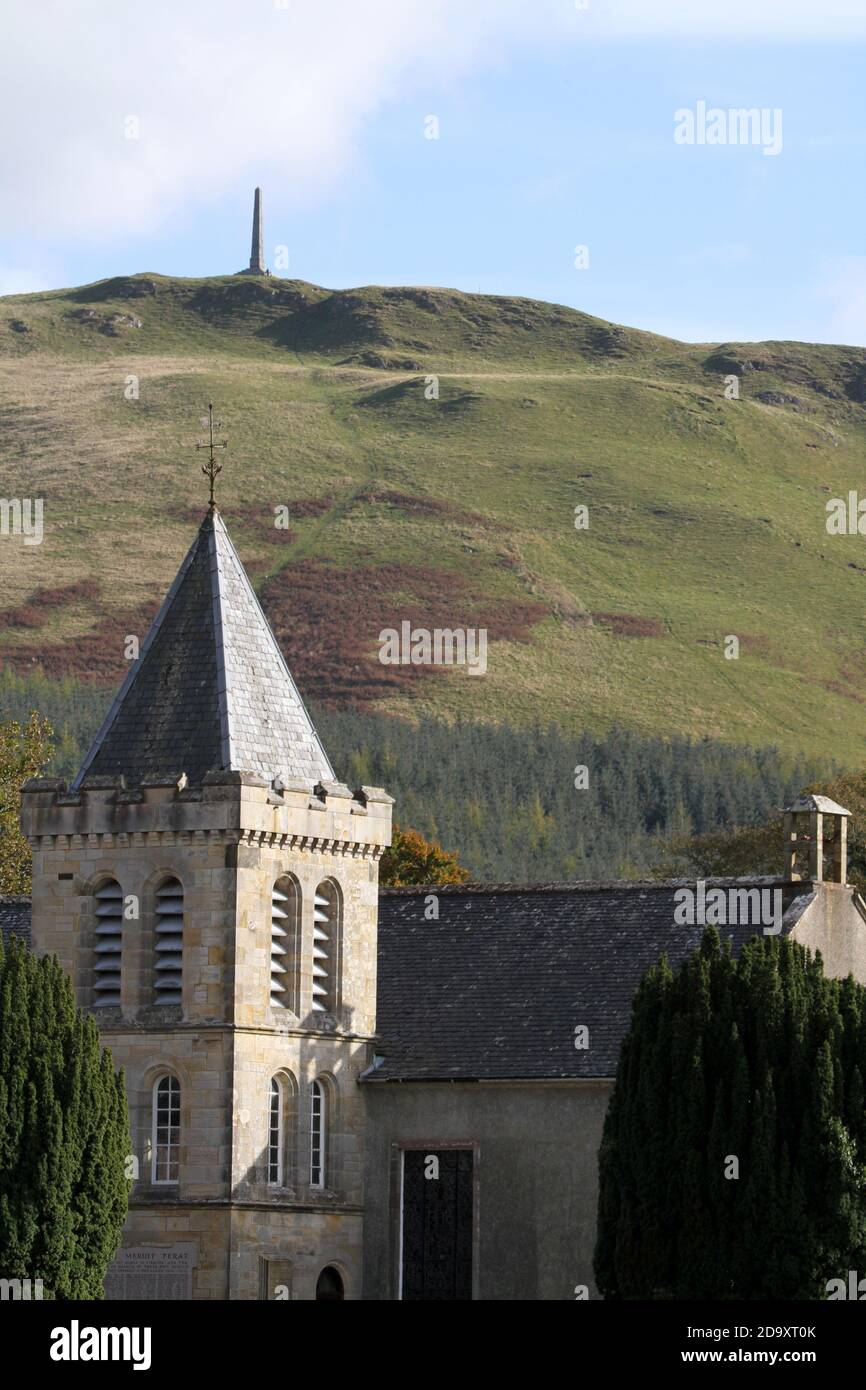 Straiton monument hi-res stock photography and images - Alamy