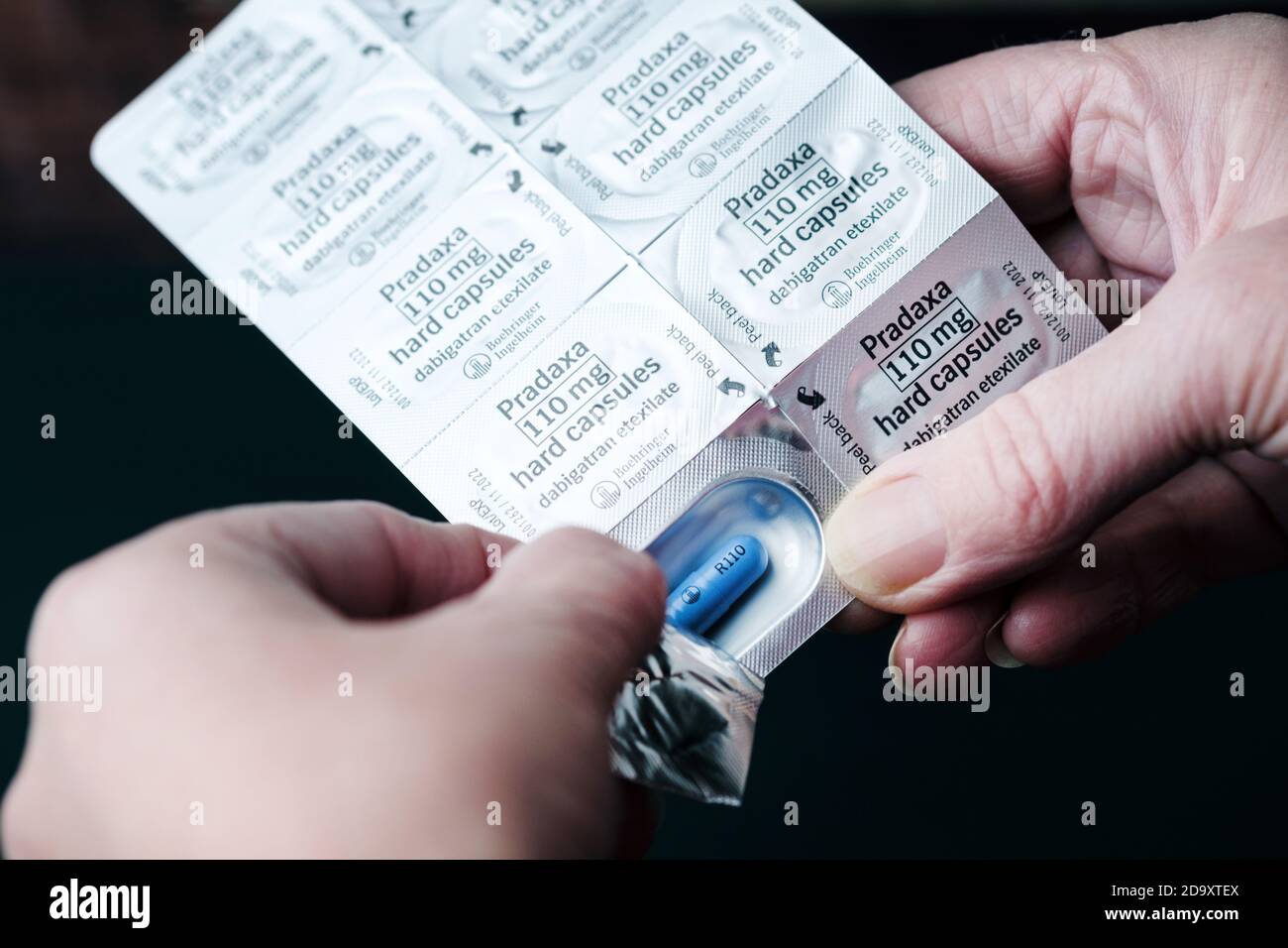 Anticoagulant tablet blister pack hi-res stock photography and images ...