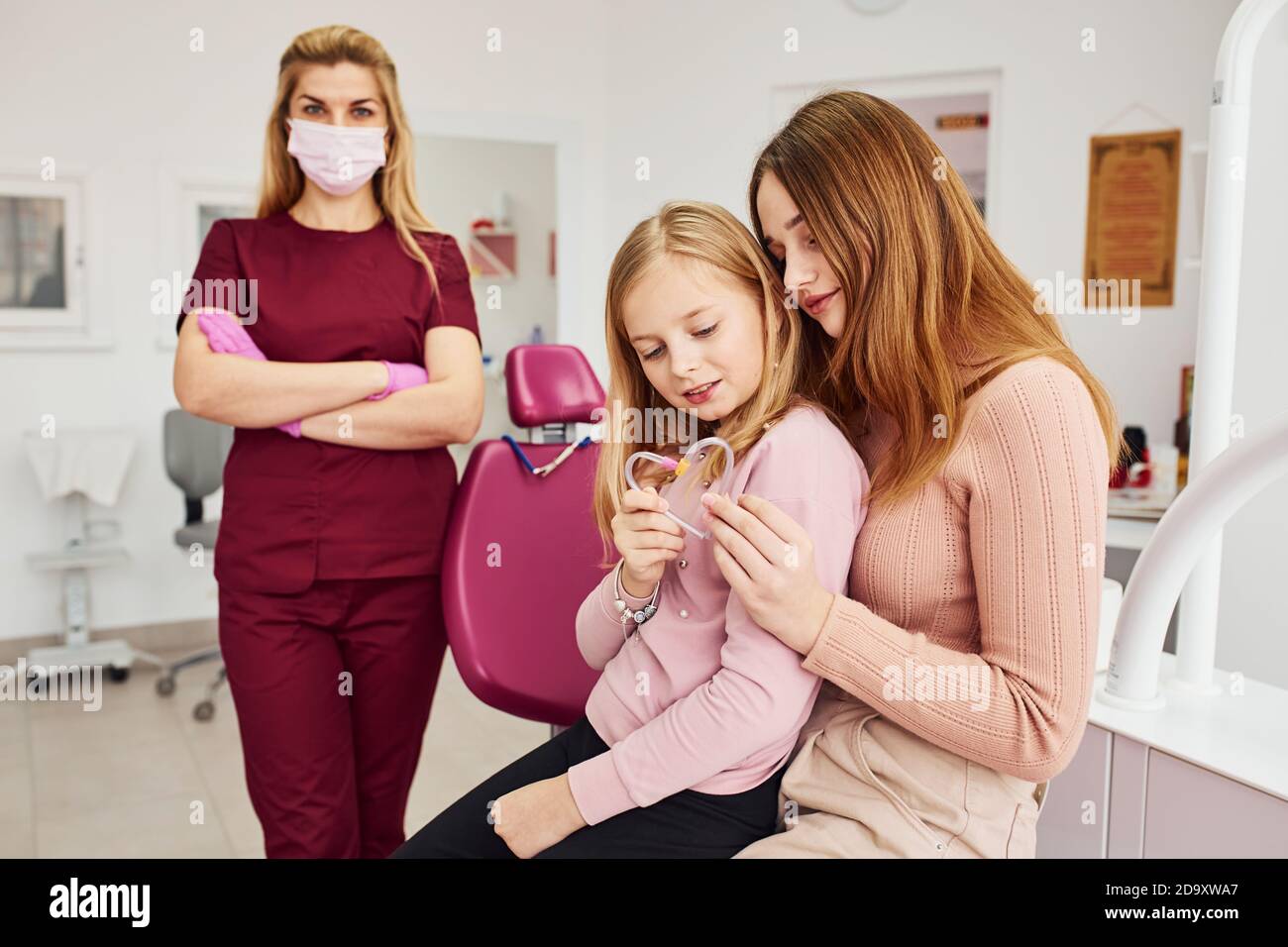 Dentist daughter hi-res stock photography and images - Alamy