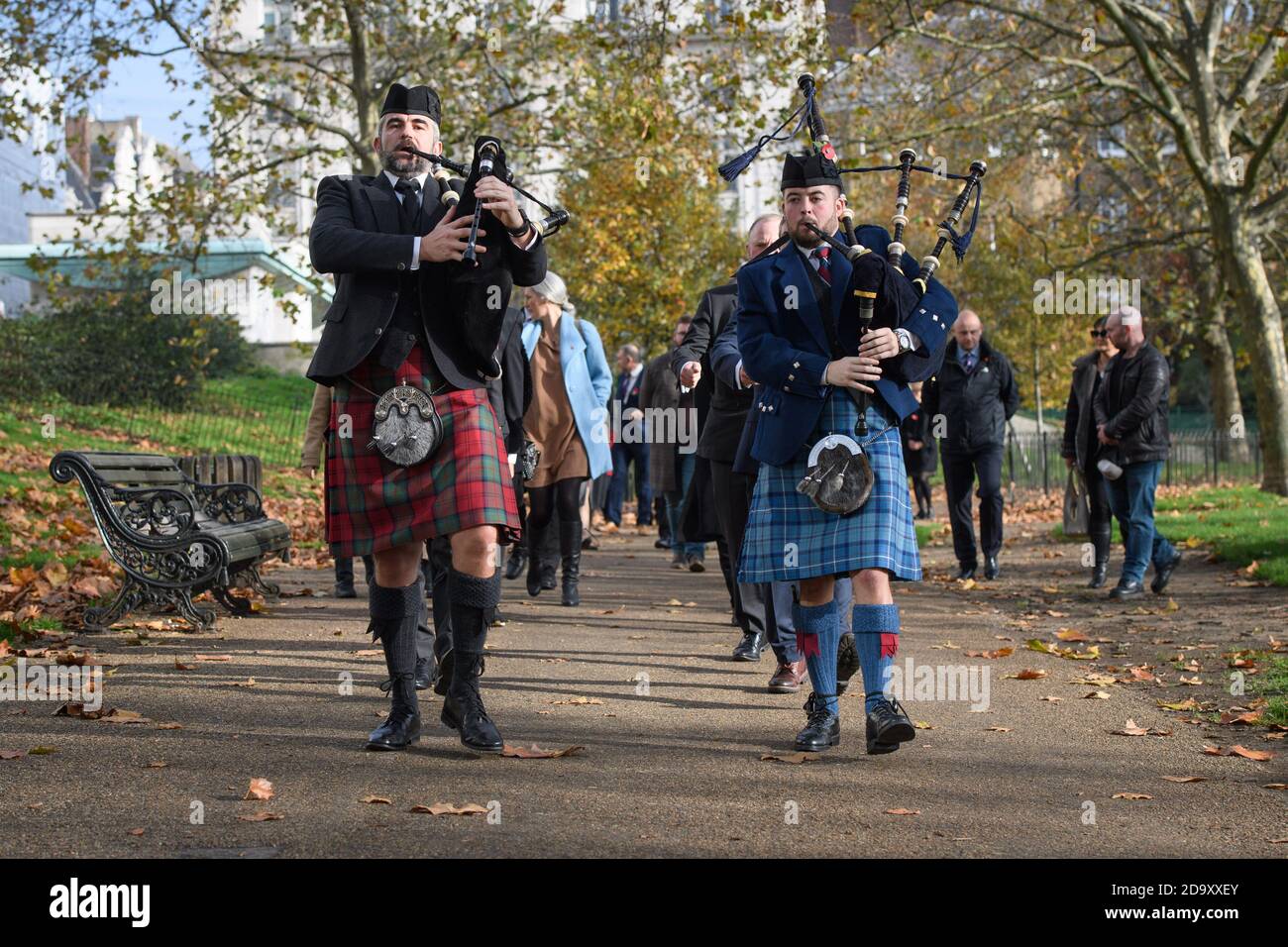 Actor and Reclaim Party leader Laurence Fox joins supporters on a march ...
