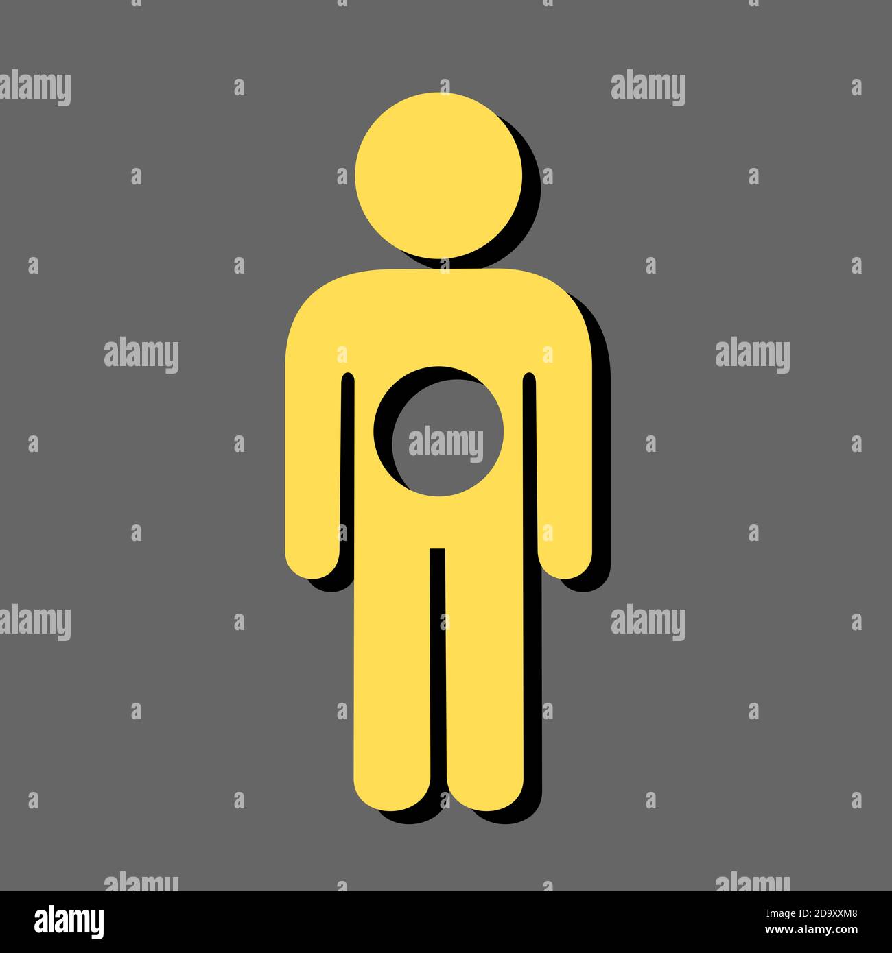 Male abdomen illustration hi-res stock photography and images - Alamy