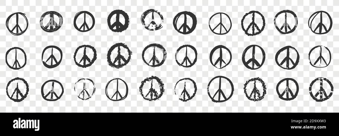 Hand drawn pacific doodle set Stock Vector Image & Art - Alamy