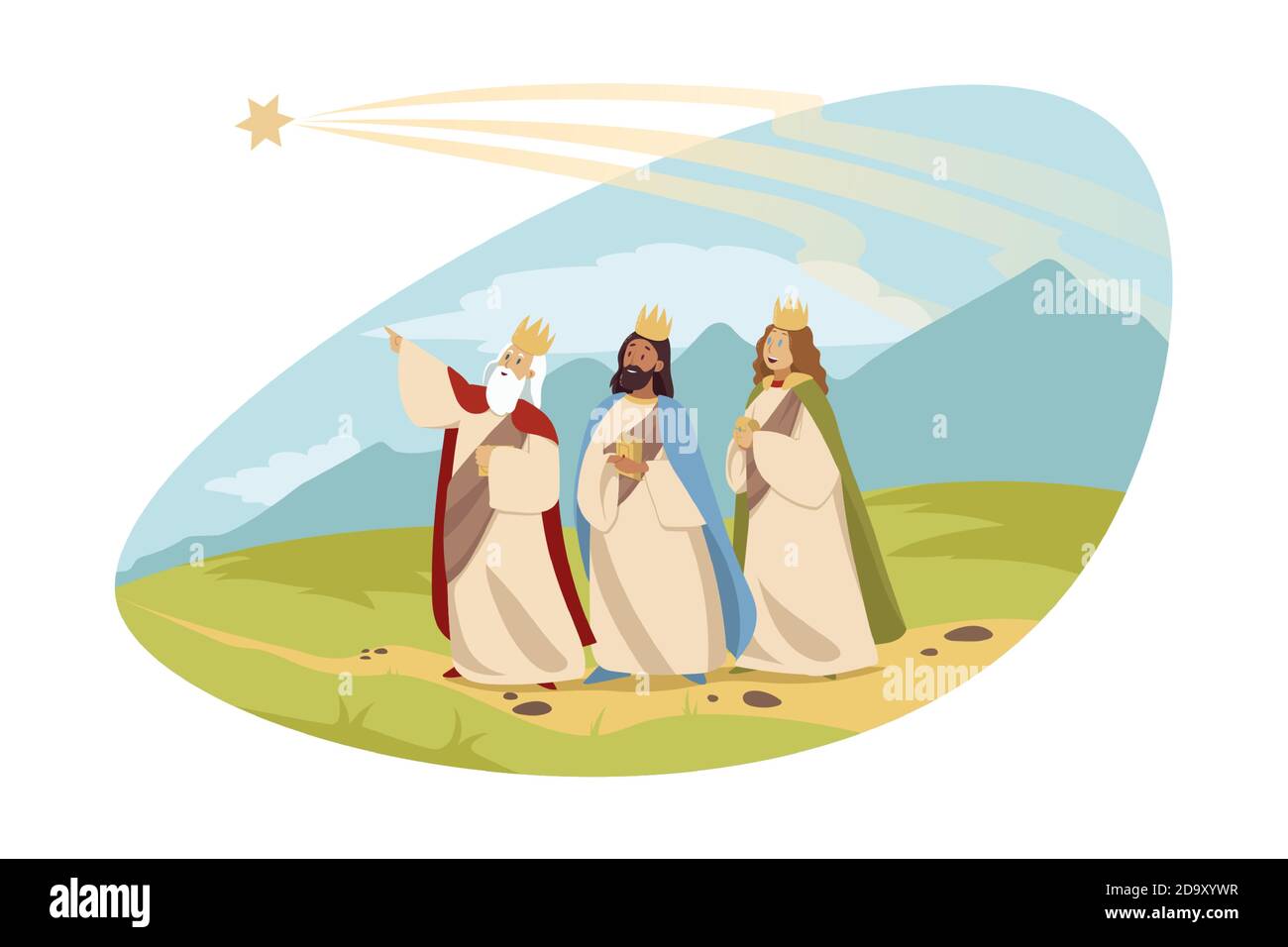 The three kings Cut Out Stock Images & Pictures - Alamy