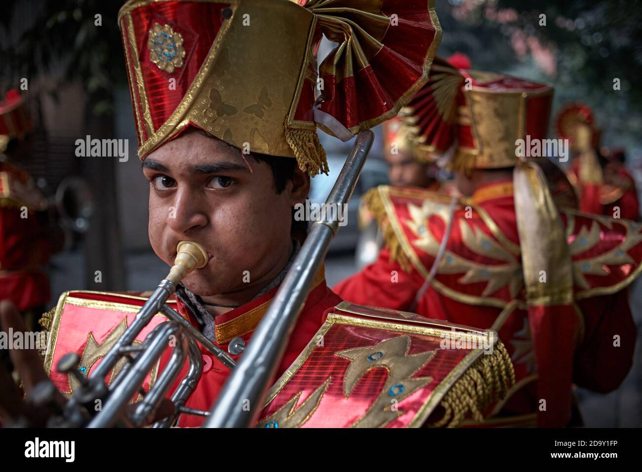 India musical orchestra hi-res stock photography and images - Alamy