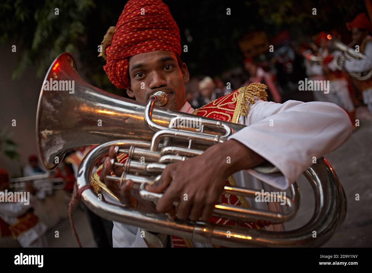 India musical orchestra hi-res stock photography and images - Alamy
