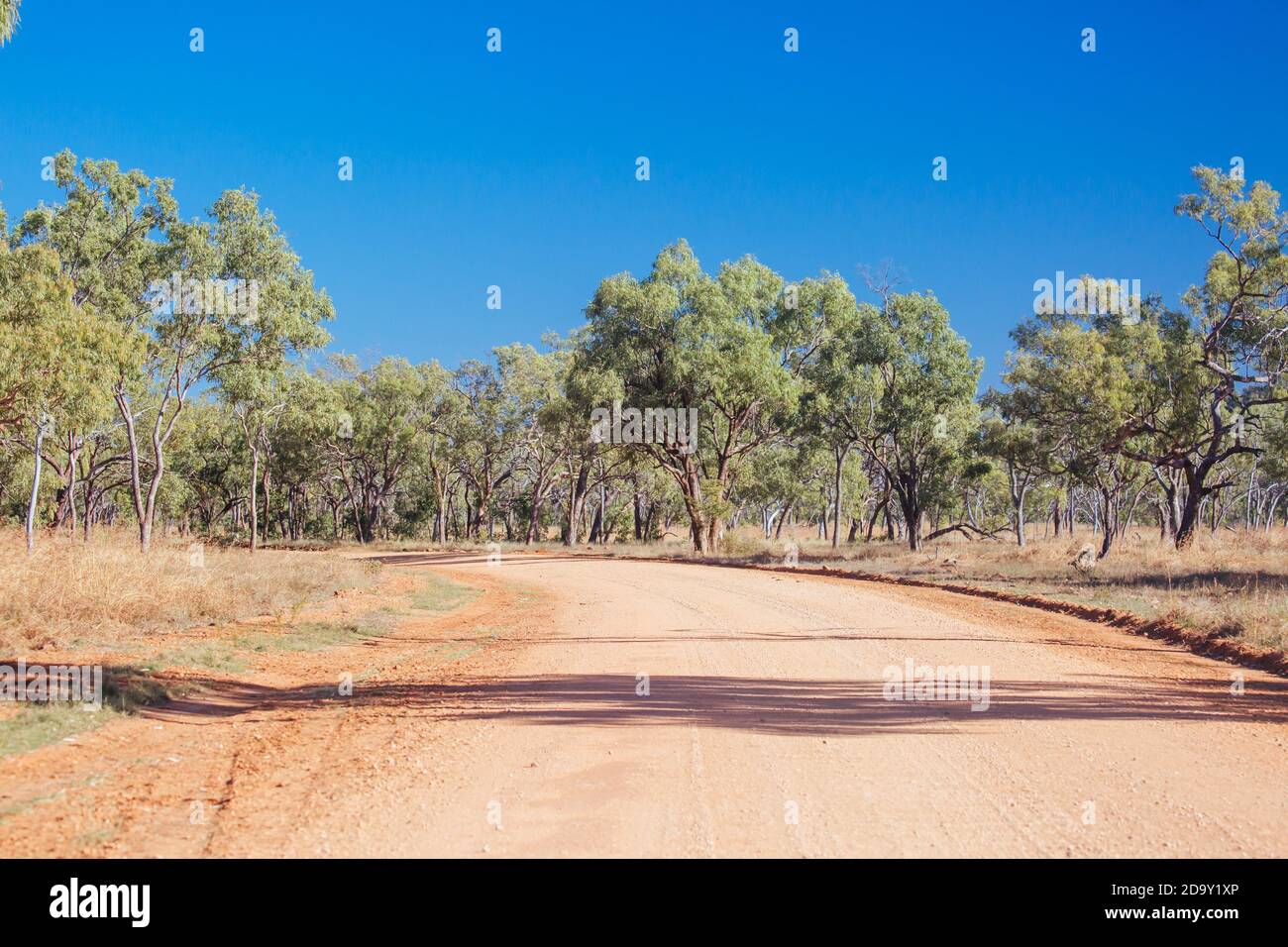 Australian Outback Road Stock Photo - Alamy