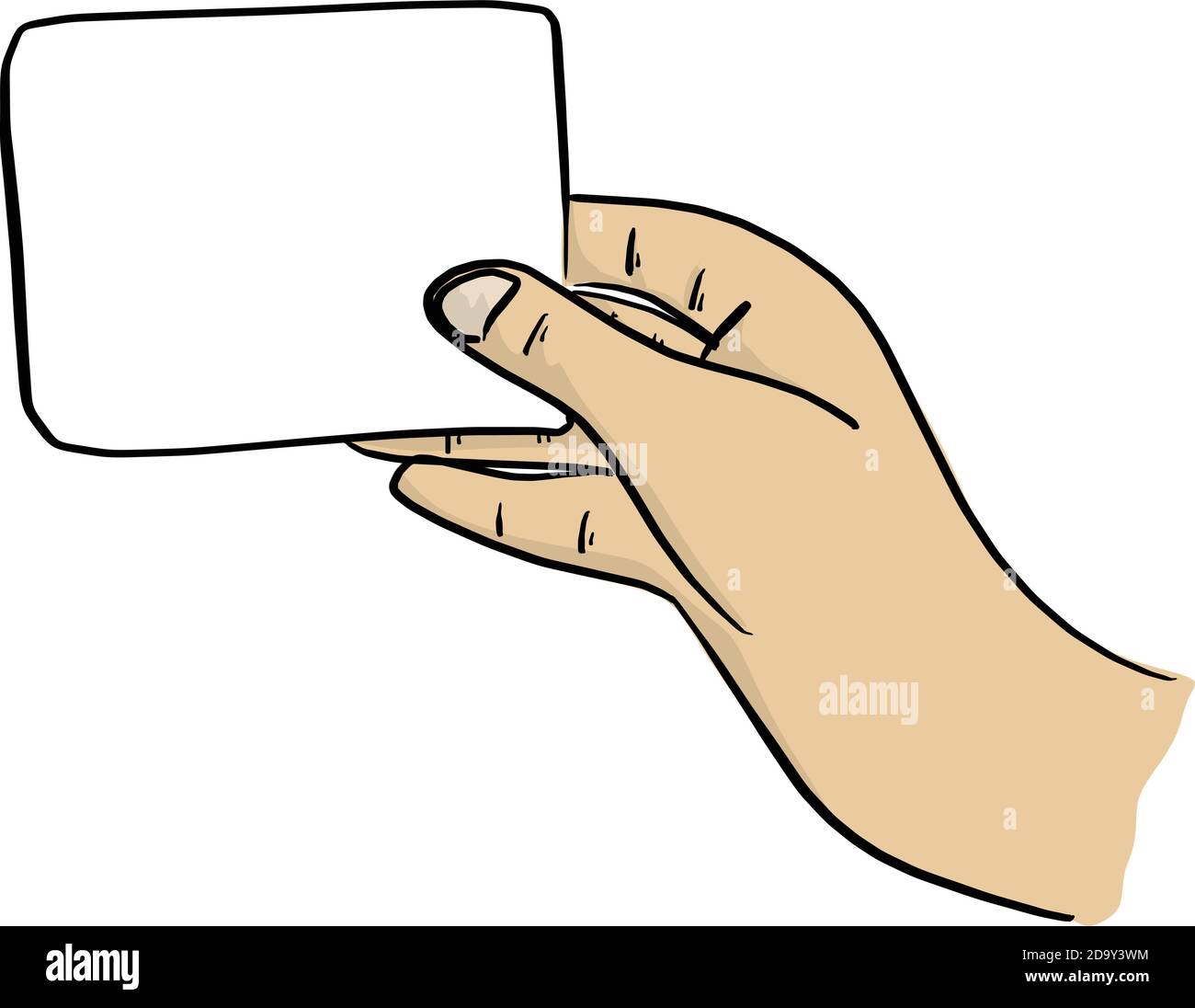 Close up business card Stock Vector Images - Alamy