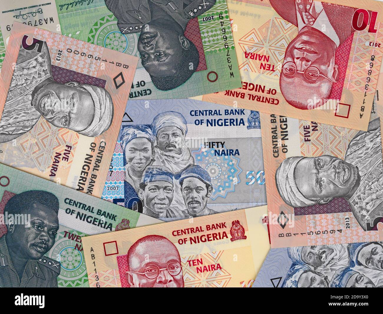 Nigerian currency hi-res stock photography and images - Alamy