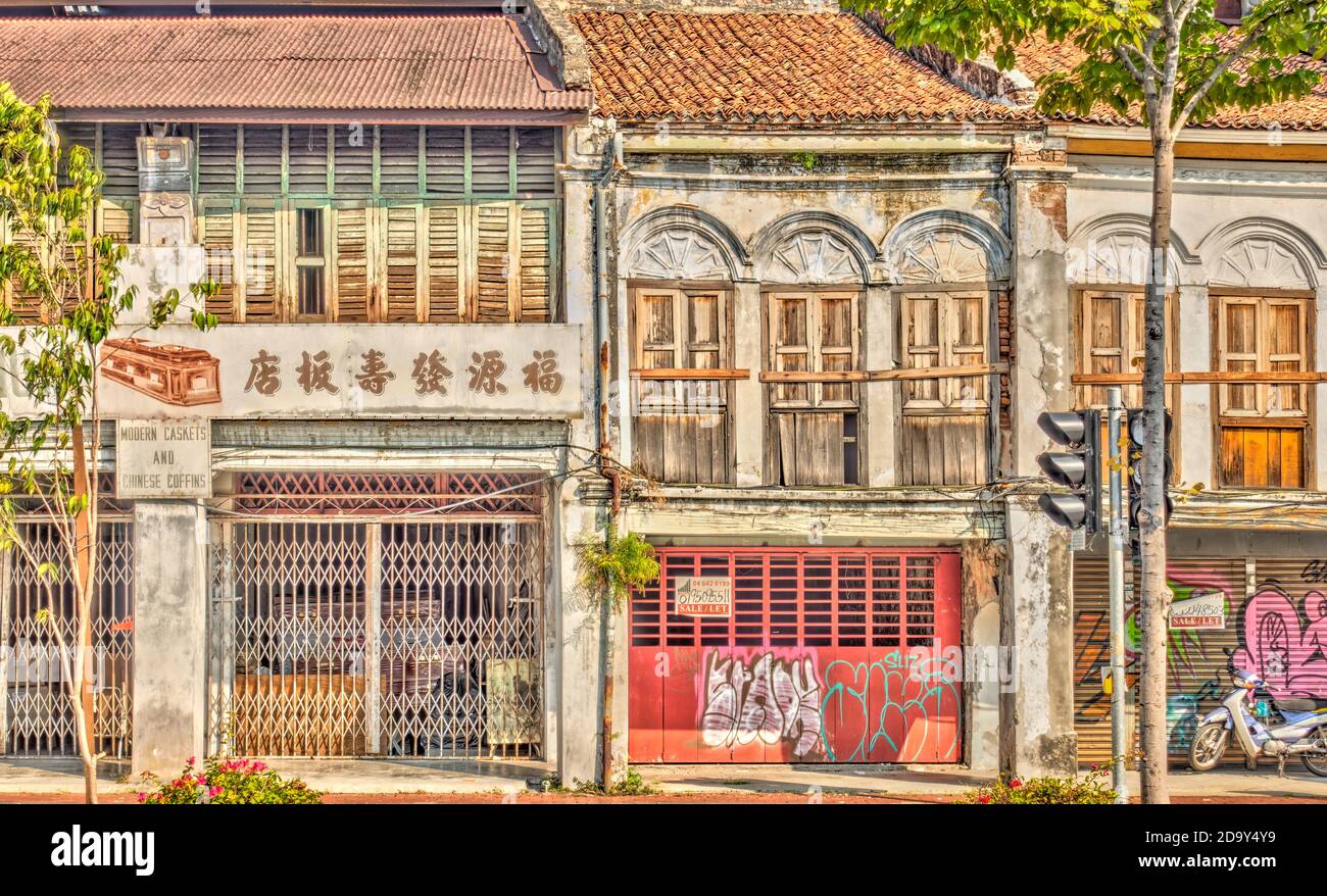 Skyscraper skyline building in penang hi-res stock photography and ...