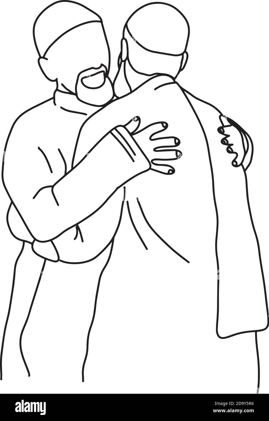 Two People Hugging Each Other Black And White Two People Hugging Each Other Black And White