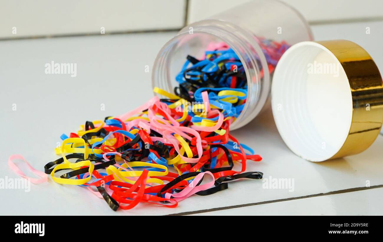 Close up of the rubber band Stock Photo - Alamy