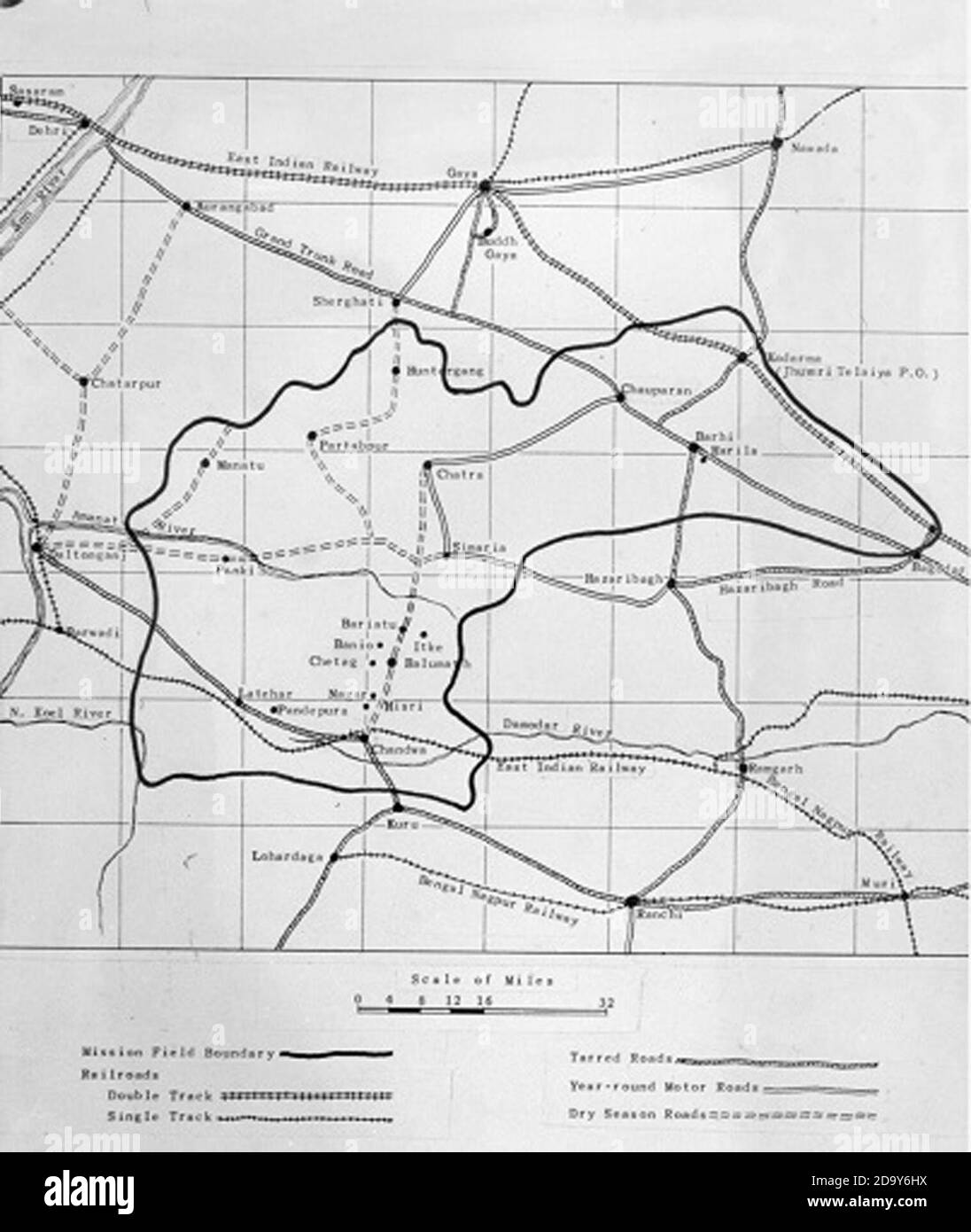 1940s map india hi-res stock photography and images - Alamy