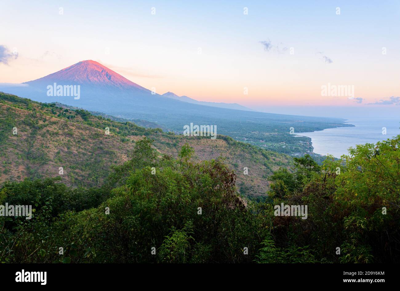 Mount agung near hi-res stock photography and images - Alamy