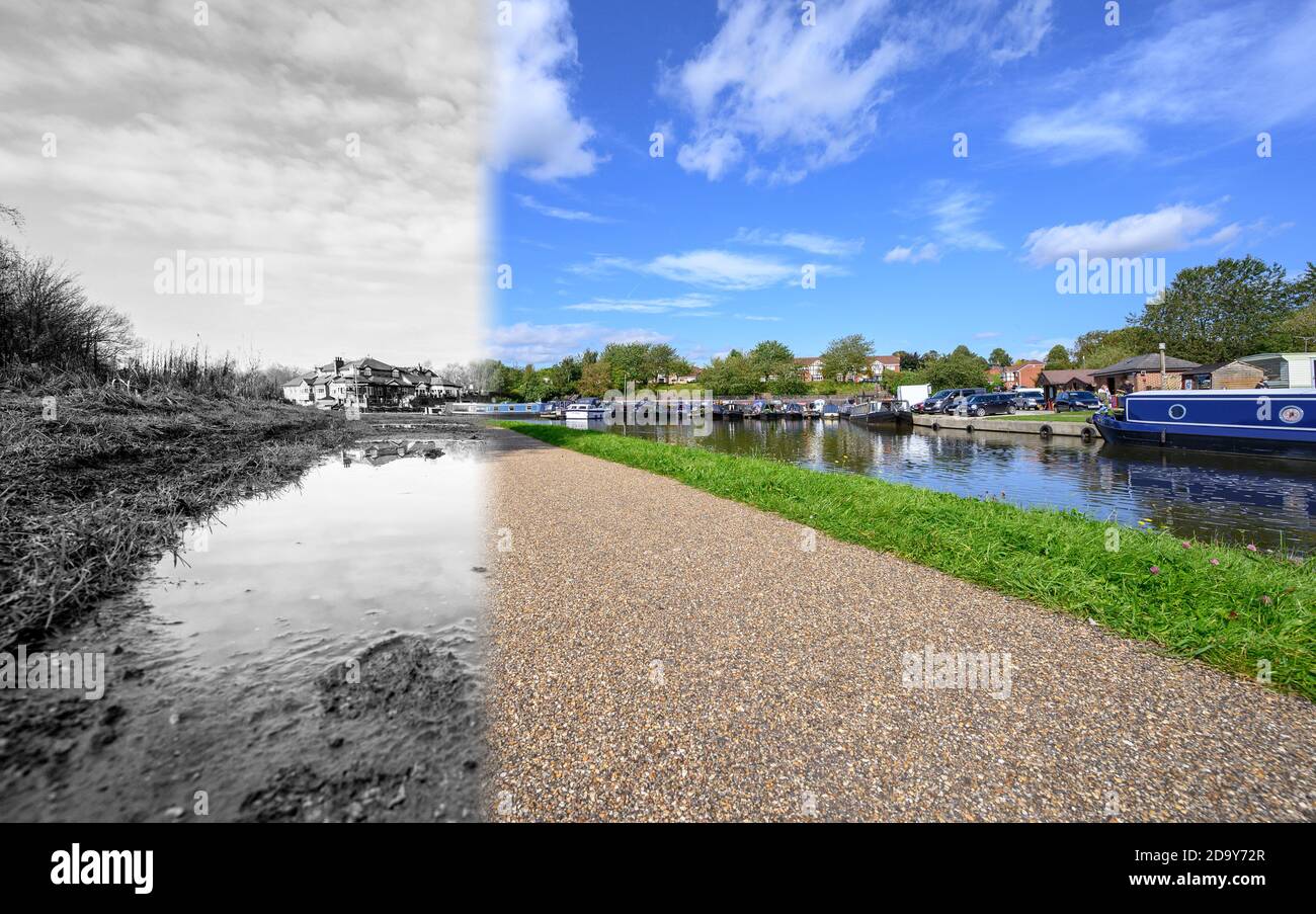 Bridgewater Canal Improvements, Boothstown Marina, Boothstown ...