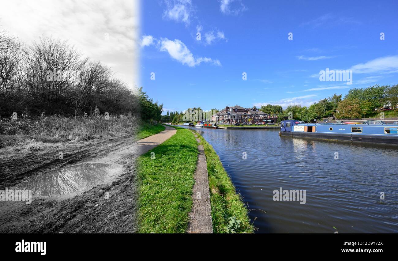 Bridgewater Canal Improvements, Boothstown Marina, Boothstown ...