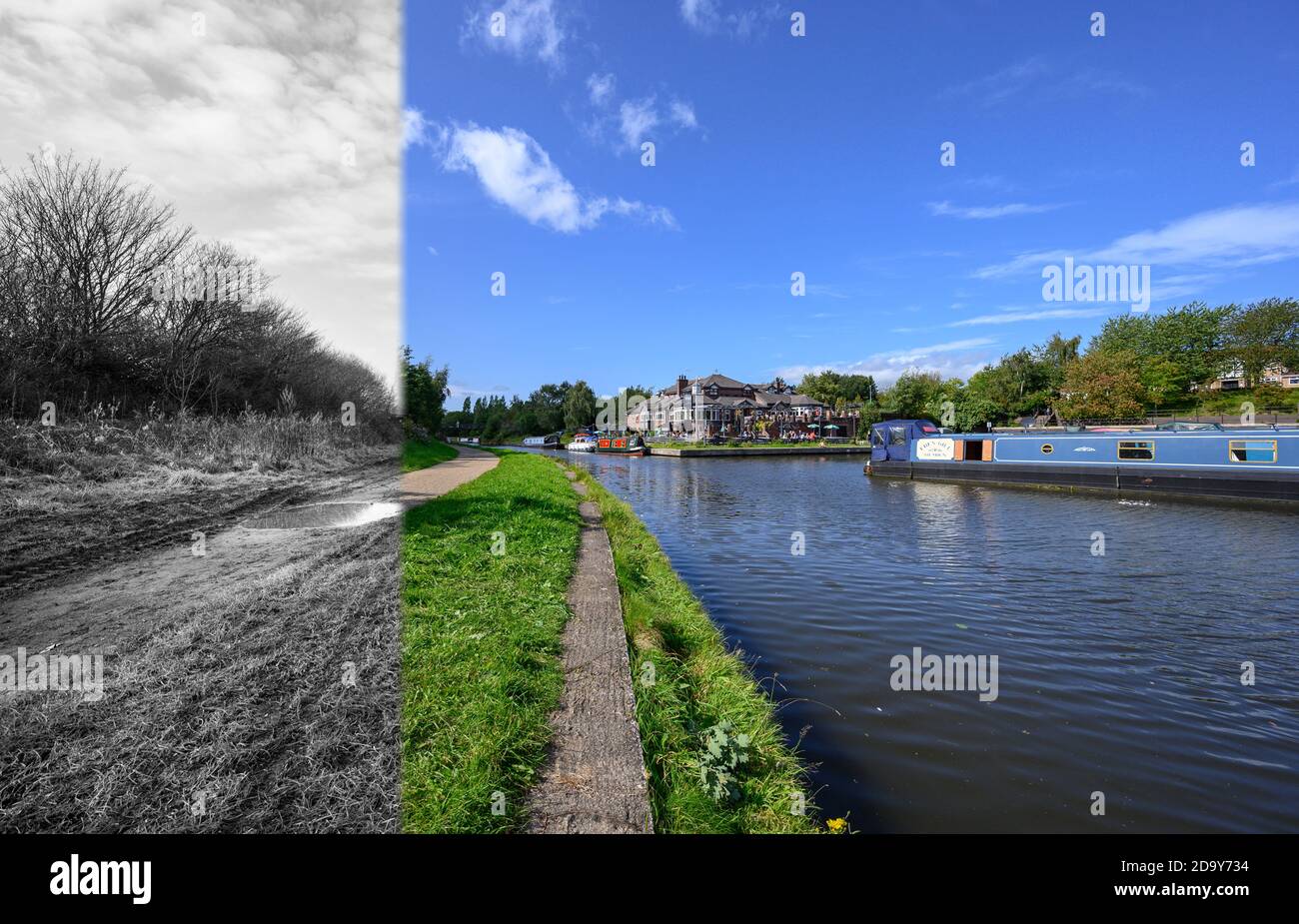 Bridgewater Canal Improvements, Boothstown Marina, Boothstown ...