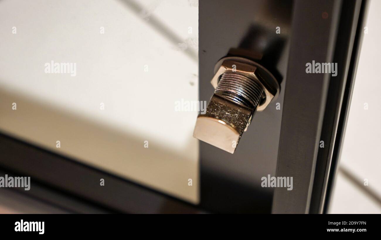 Close up hinge Stock Photo - Alamy