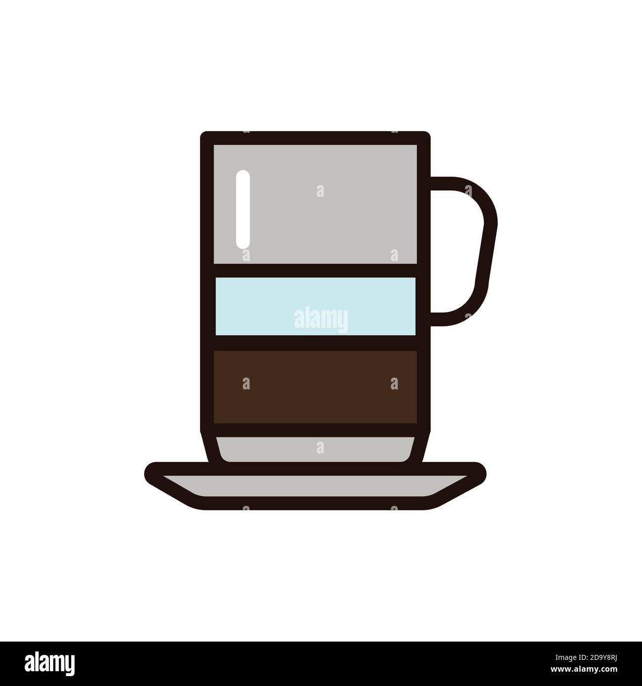 Americano Stock Vector Images - Alamy