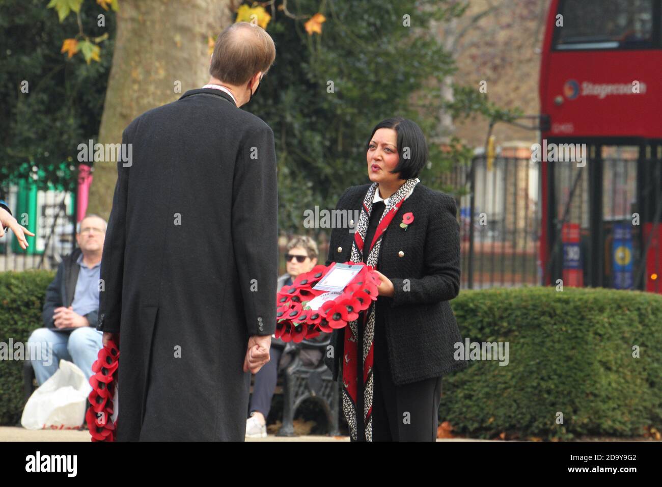 Stephen Timms, MP of East Ham with Mayor of Newham, Rokhsana Fiaz at ...